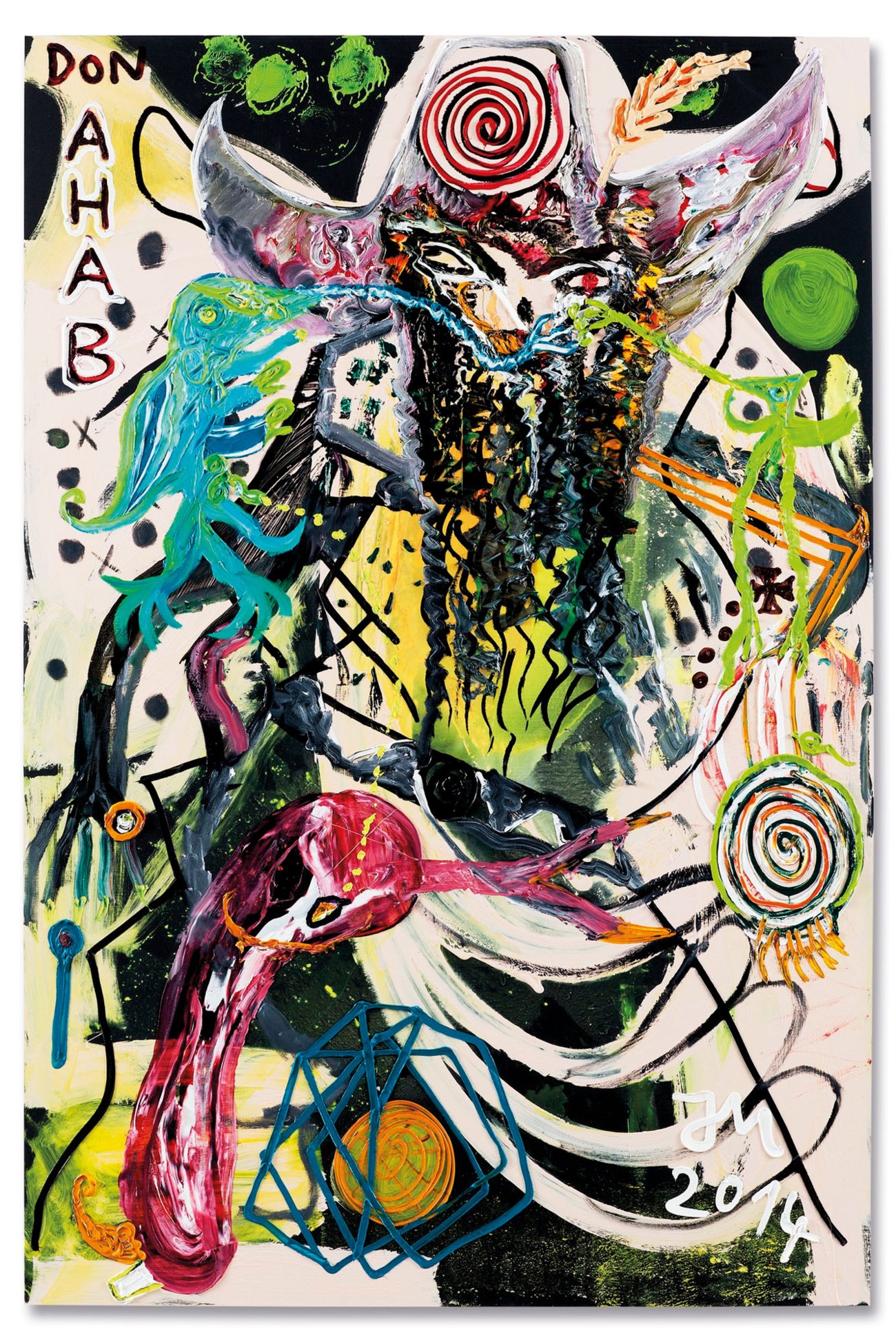 JONATHAN MEESE (B. 1970), DOC FATTY "FETTOMÄX" HARPUNEIERTS A ...