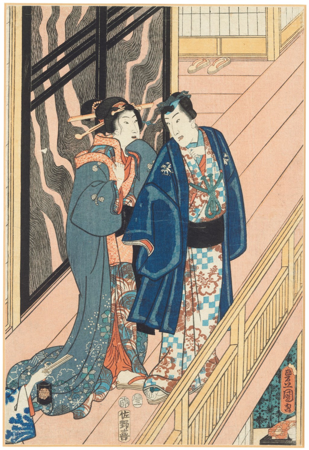 UTAGAWA KUNISADA (1786-1864), Summer Section (Natsu no bu) | Christie’s