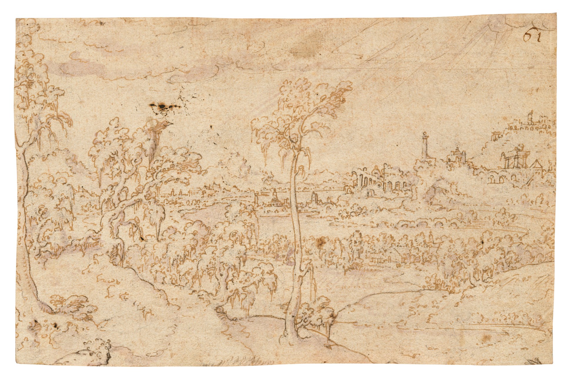 Jean Cousin the Younger (probably Sens 1522-circa 1595 Paris), A river ...