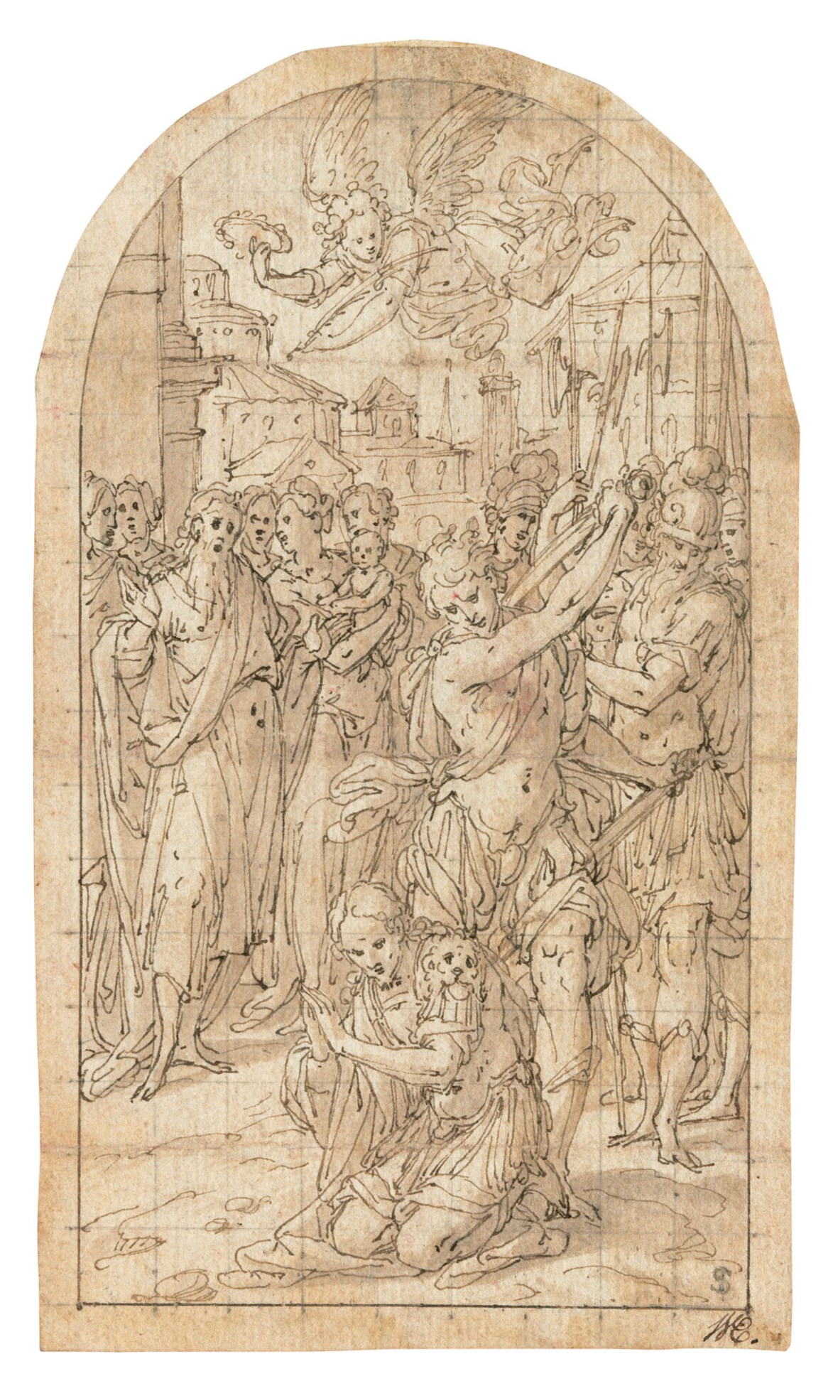Camillo Procaccini (Bologna 1555-1629 Milan), The beheading of Saint ...