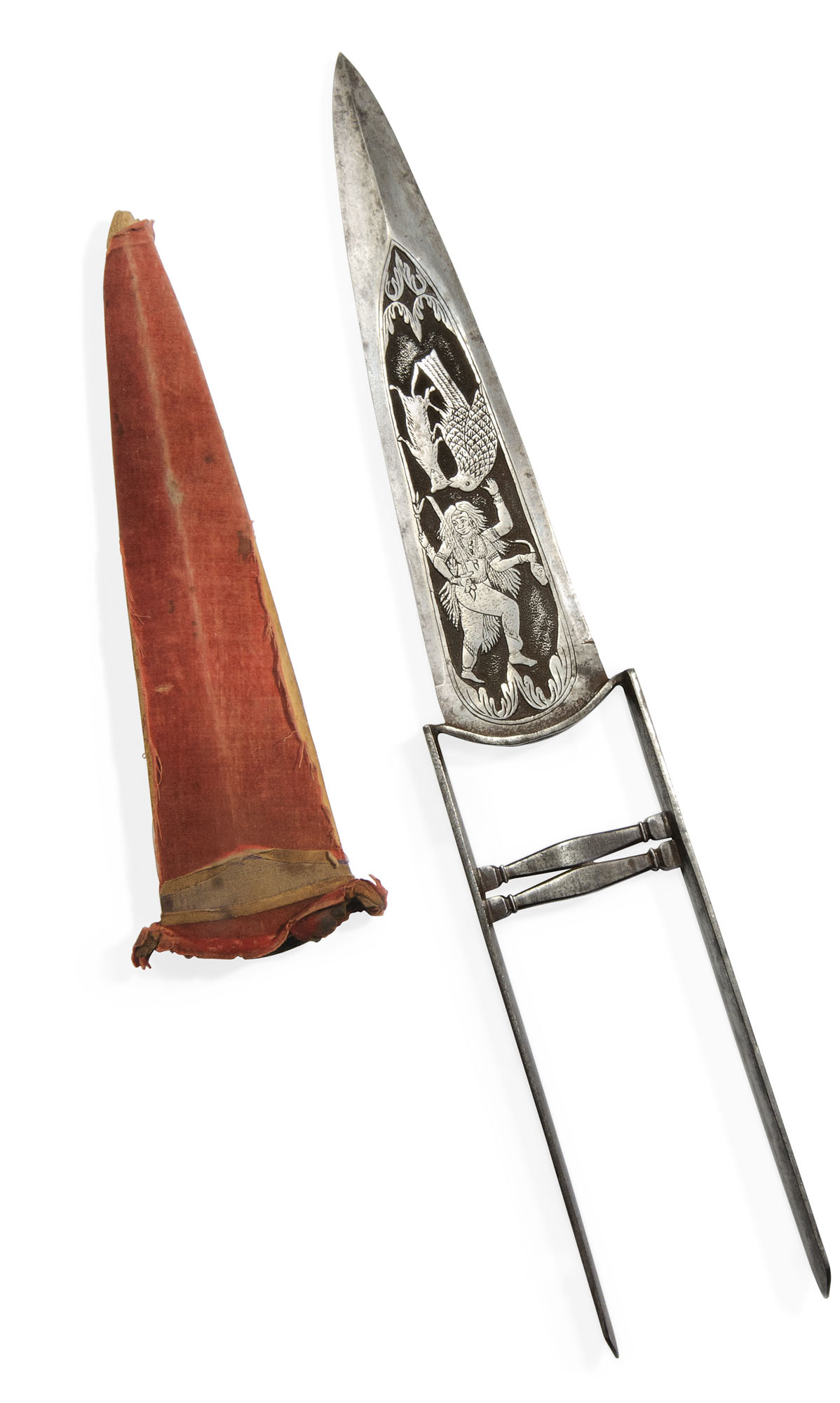 A FIGURAL STEEL PUSH-DAGGER (KATAR), INDIA, 19TH CENTURY | Christie’s