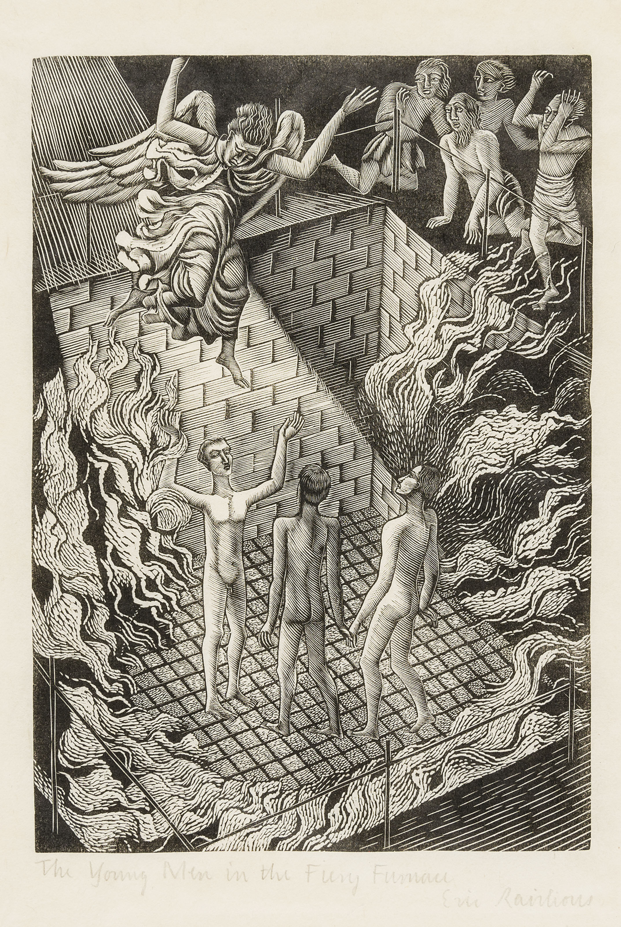ERIC RAVILIOUS (1903-1942), Church under a hill | Christie's