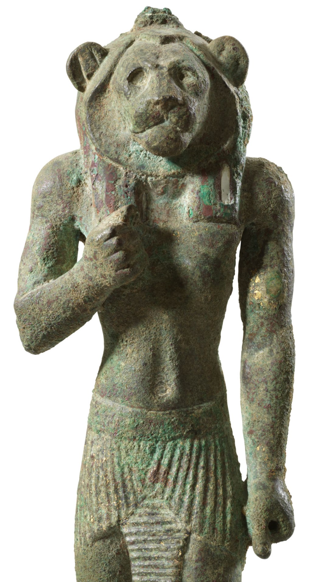 AN EGYPTIAN BRONZE MAHES, LATE PERIOD, CIRCA 664-323 B.C. | Christie’s