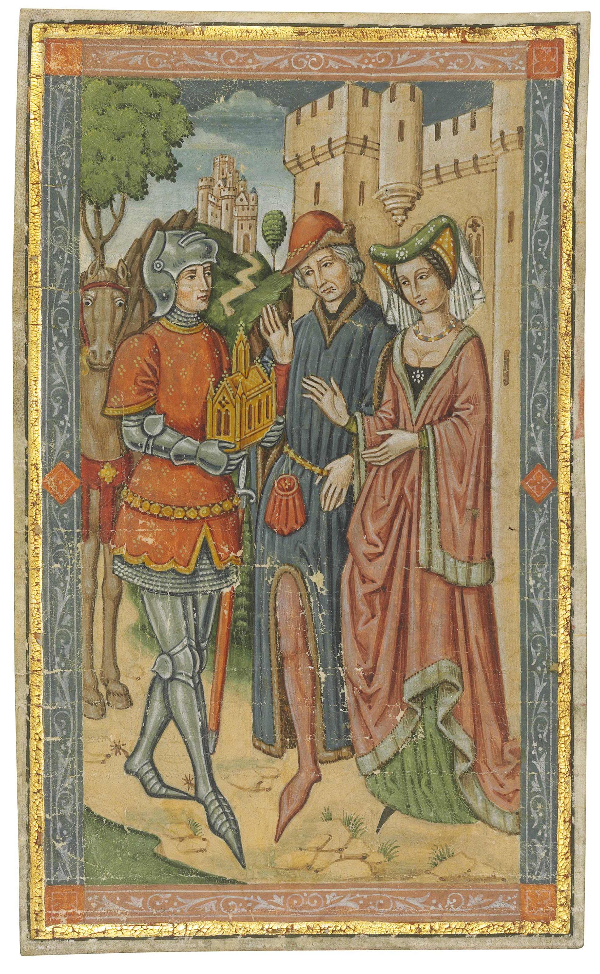 The Spanish Forger, An Encounter between a Lord, Lady and a Knight ...
