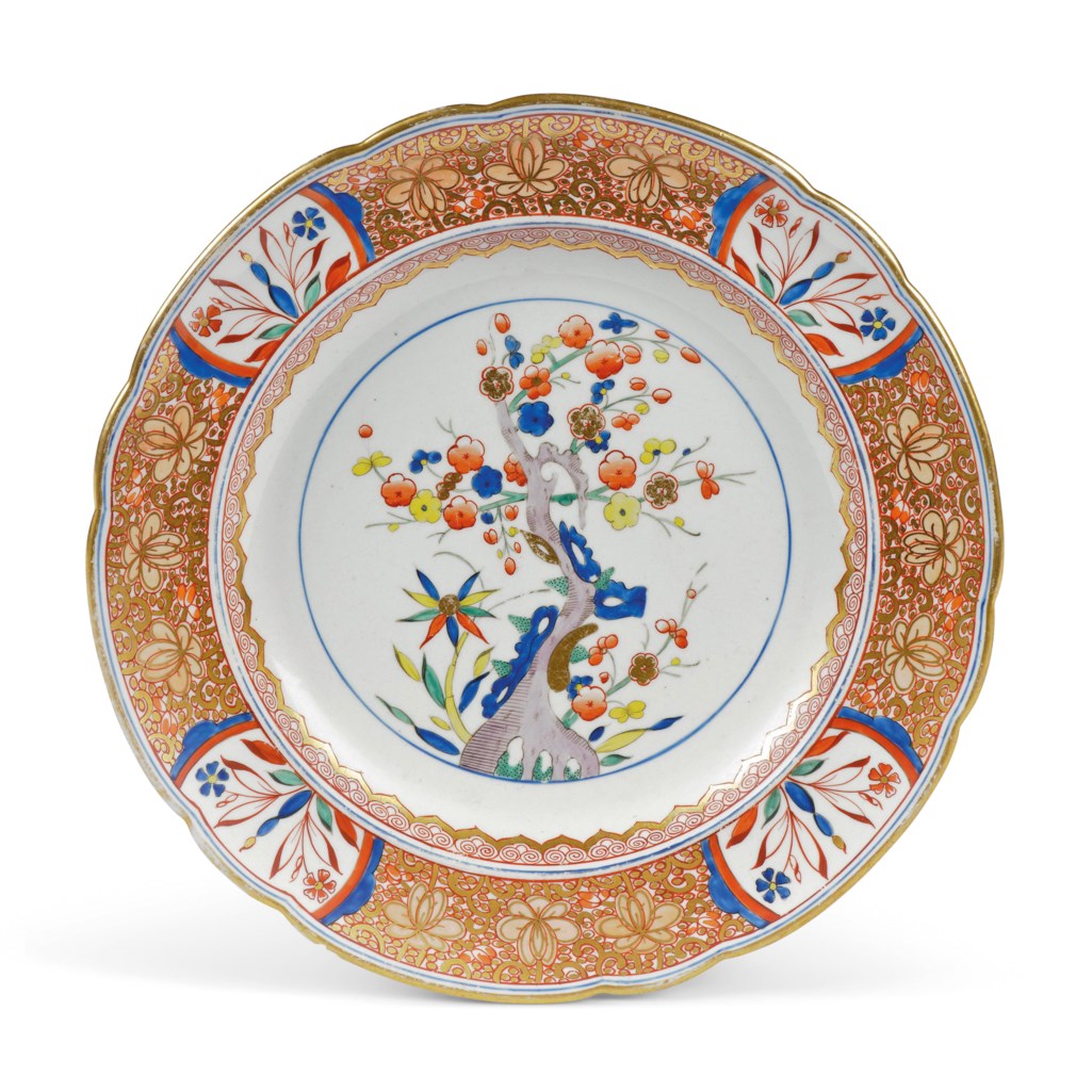 A SPODE STONE CHINA PART DINNER AND DESSERT-SERVICE, CIRCA 1813-20 ...