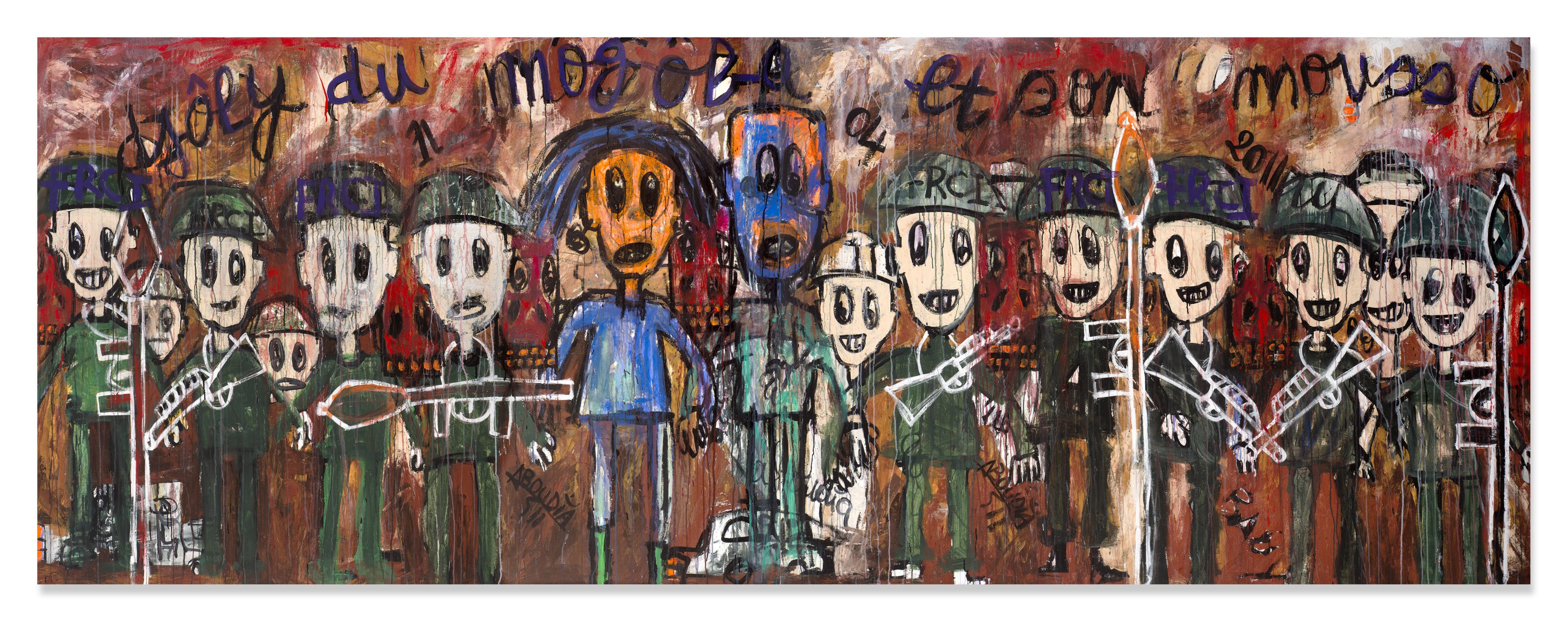 Aboudia (b. 1983), Djoly du Mogoba | Christie’s