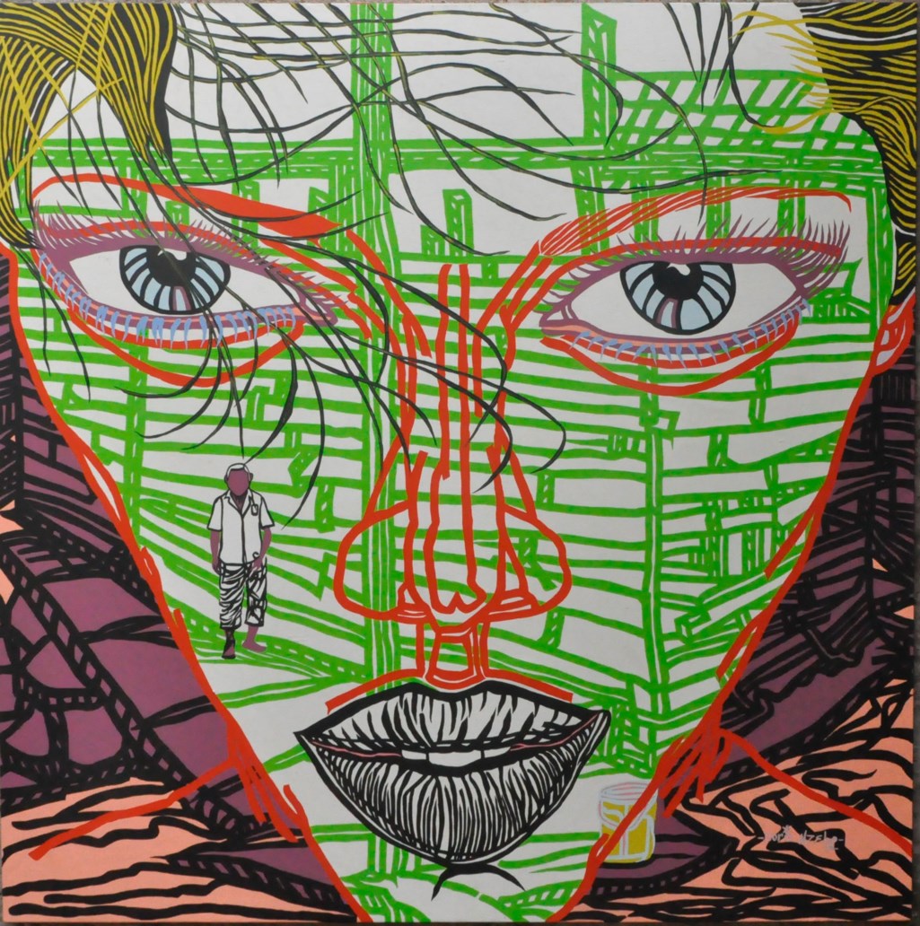 Boris Nzebo (b. 1979), Down Town | Christie’s