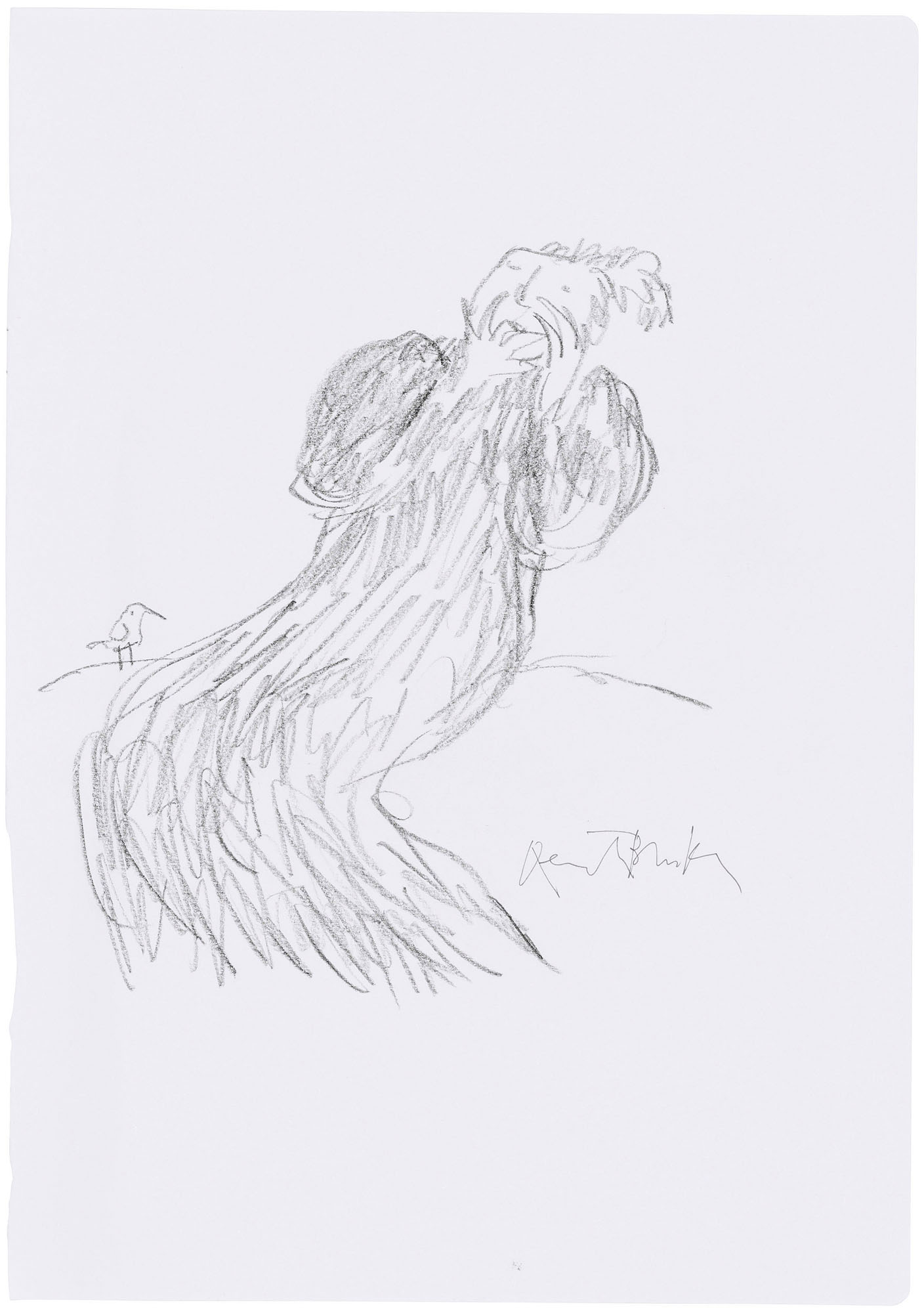 Quentin Blake (b.1932), Each with her Creature #3. 2019 | Christie’s