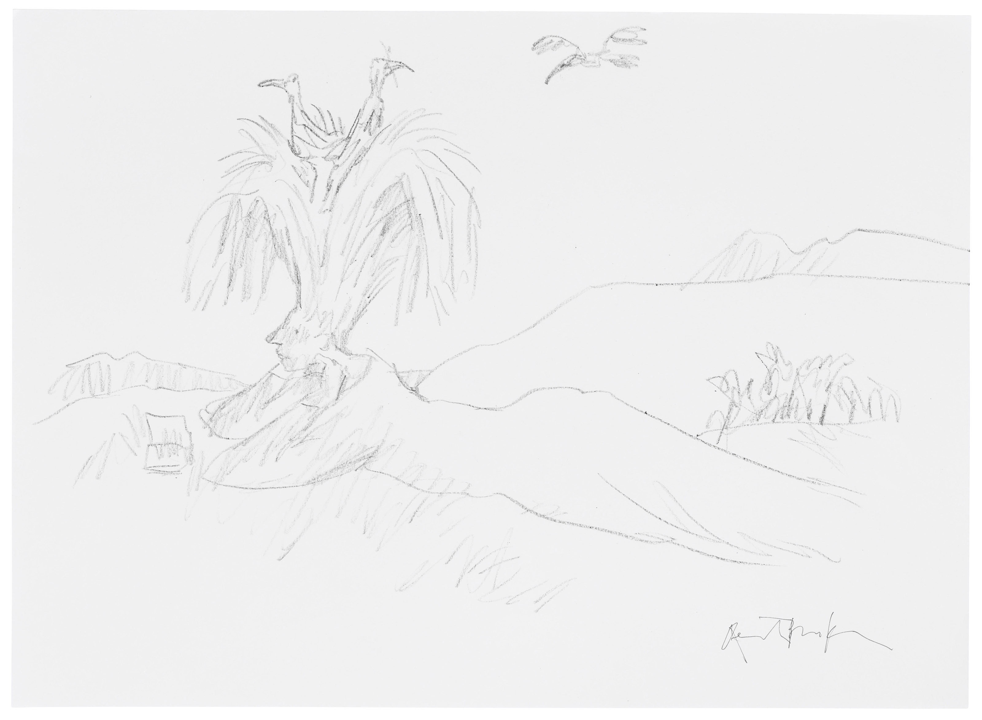 Quentin Blake (b.1932), Birds on their Hair #3. 2019 | Christie’s