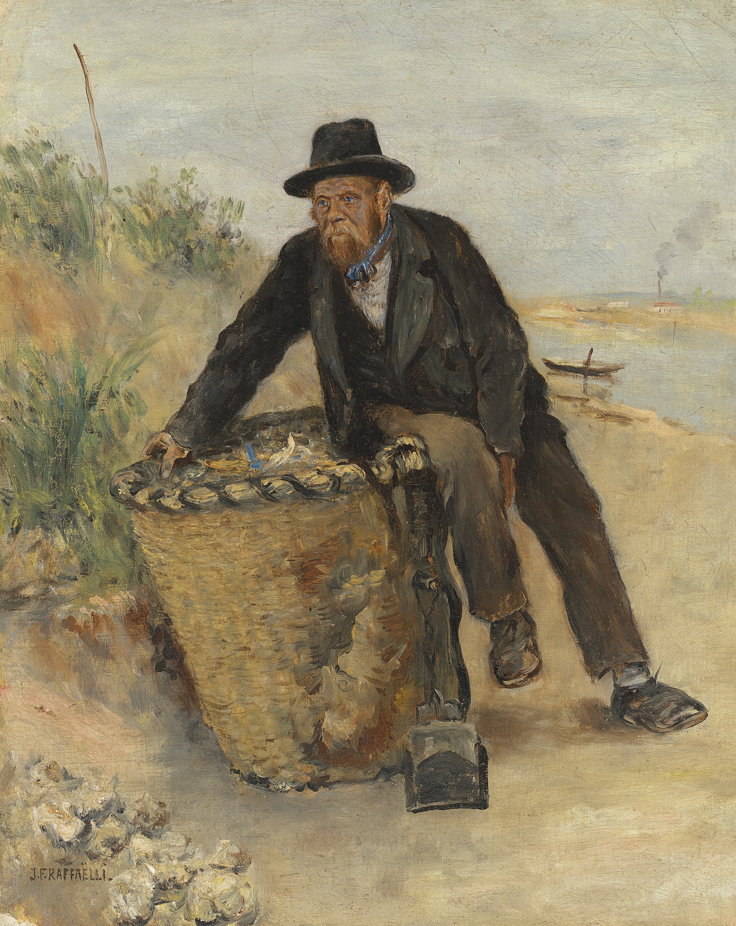 JEAN FRANÇOIS RAFFAËLLI (PARIS 1850–1924), Le Chiffonnier | Christie’s