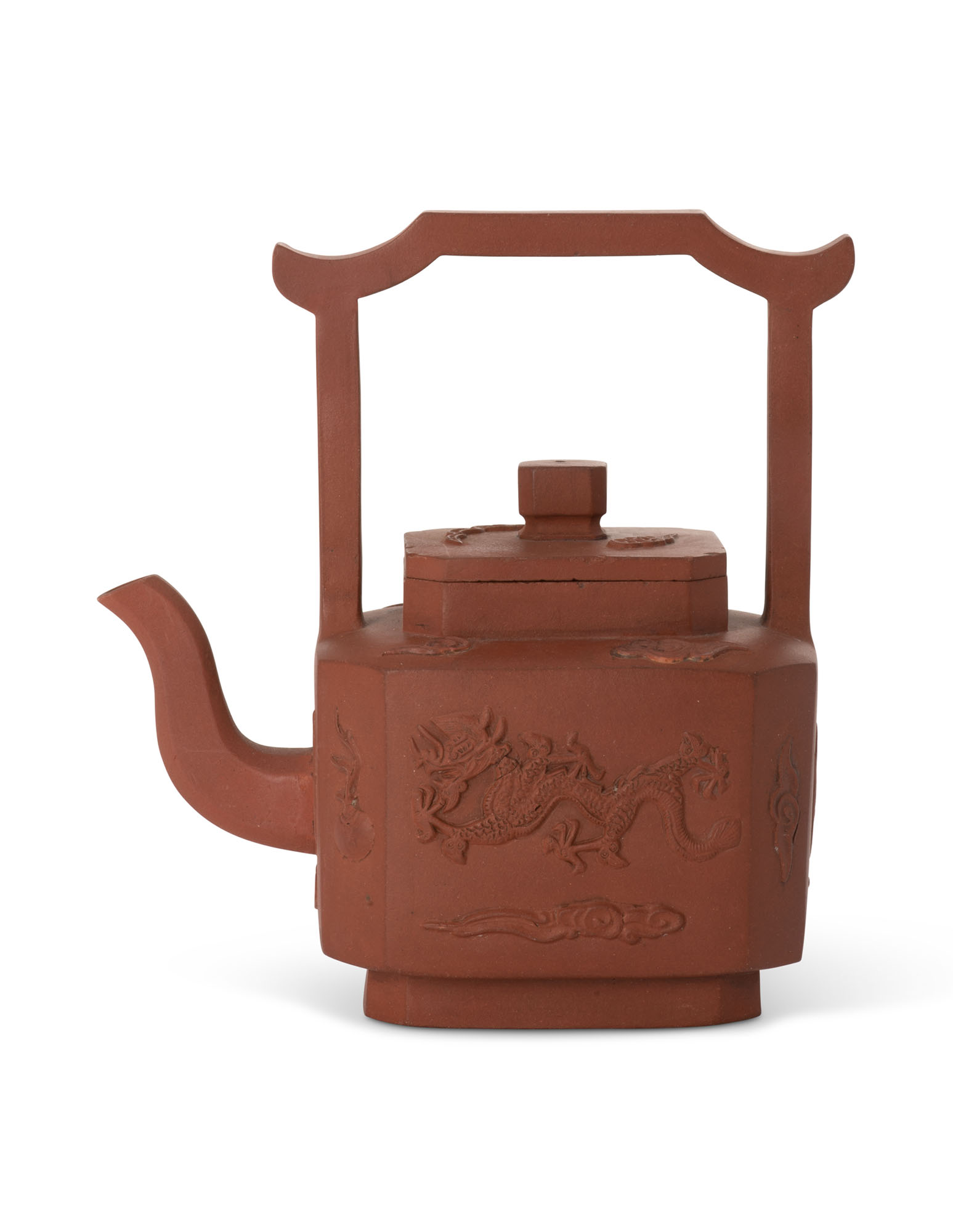 A CHINESE YIXING RED POTTERY TEAPOT, 18TH CENTURY | Christie’s