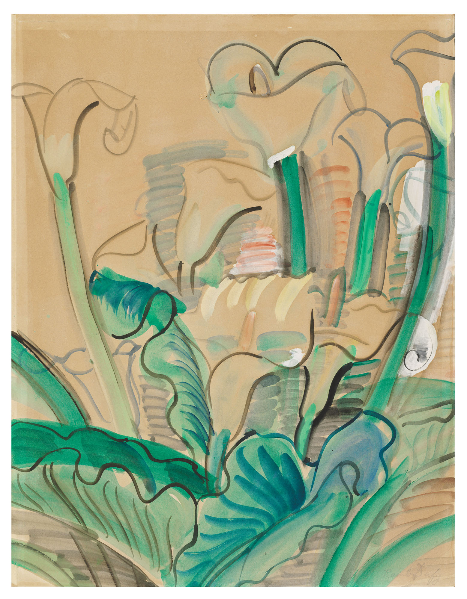 RAOUL DUFY (1877-1953), Les arums | Christie’s
