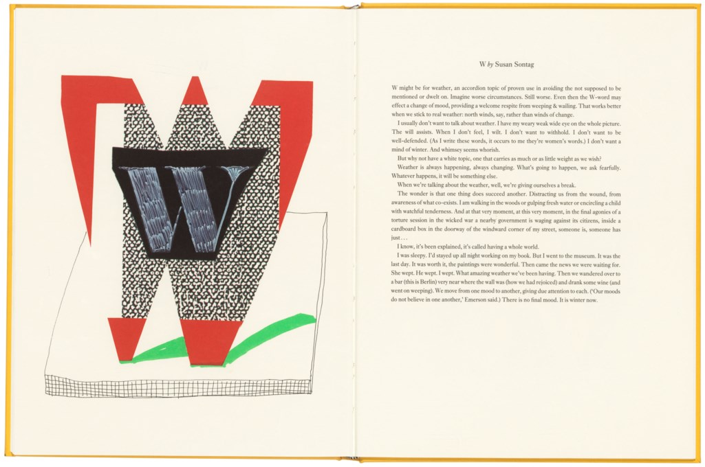 David Hockney (b. 1937), Hockney's Alphabet. 1991 | Christie’s