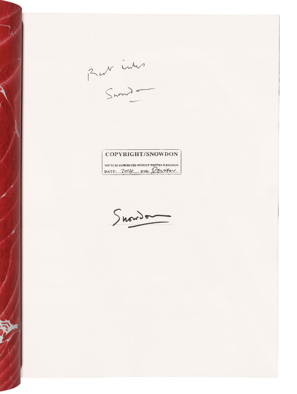 Antony Armstrong-Jones, 1st Earl of Snowdon (1930-2017), Nine books ...