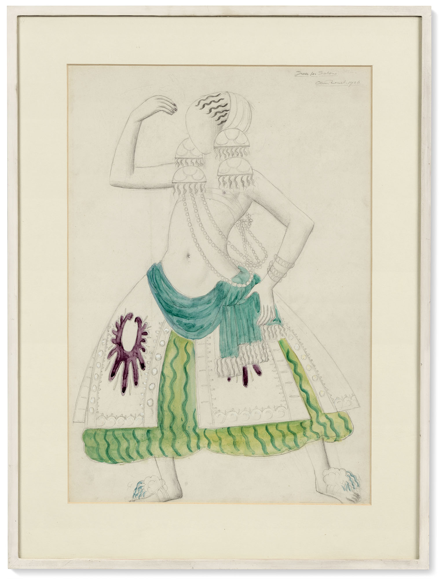 OLIVER MESSEL'S DESIGN FOR SALOME Oliver Hilary Sambourne Messel (1904 ...