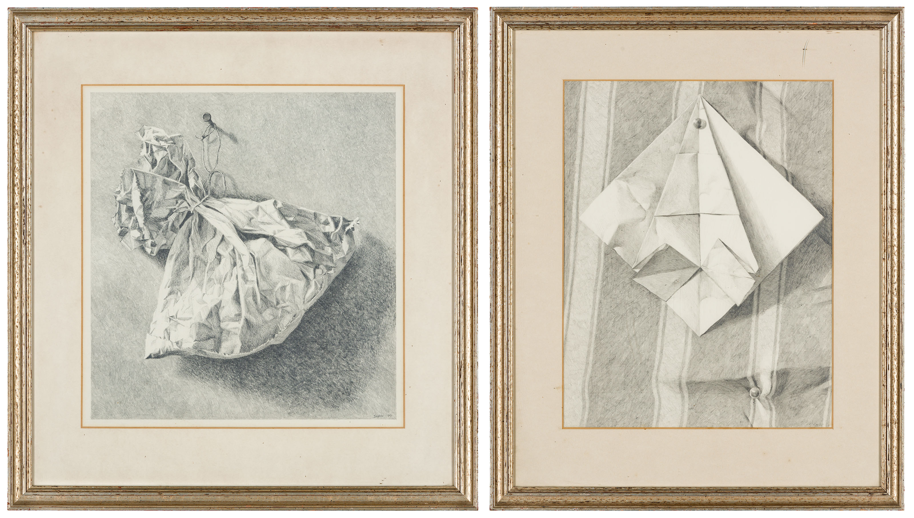 David Shaw (British, 1952-1989), Untitled (i); Untitled (ii) | Christie’s