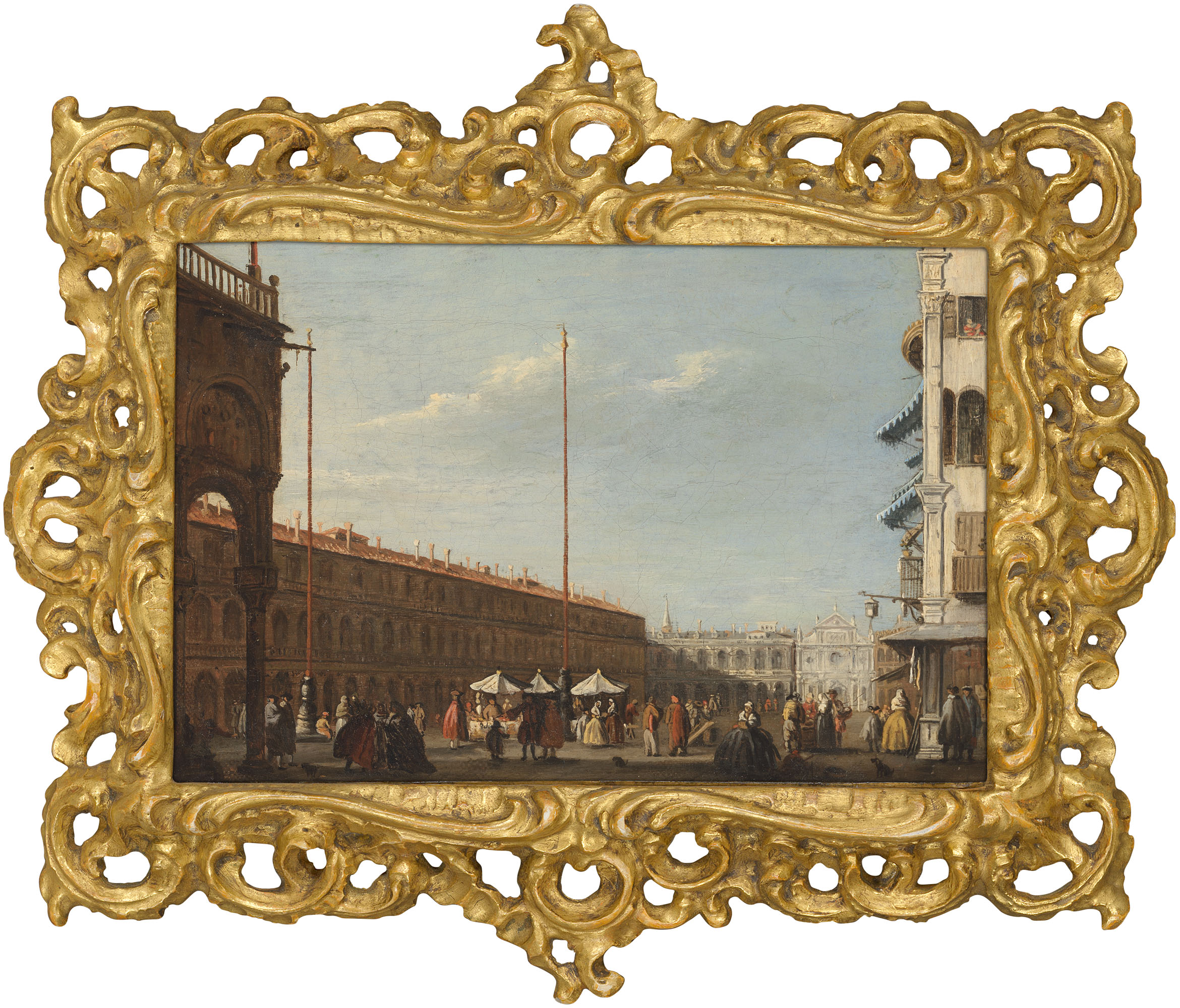 VENETIAN SCHOOL, CIRCA 1800, Piazza San Marco, Venice, looking towards ...