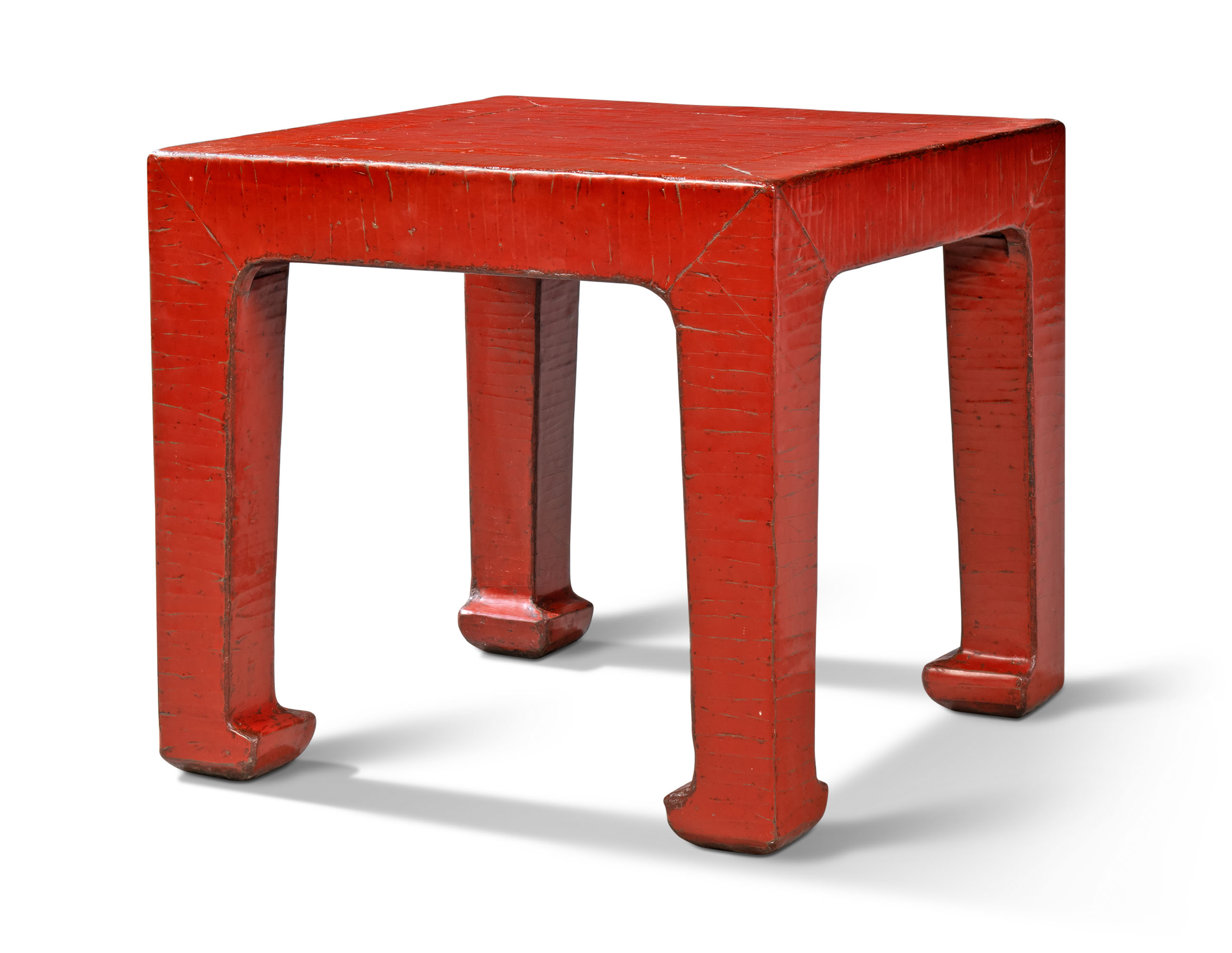 A CHINESE RED-LACQUERED LOW TABLE, MODERN | Christie’s