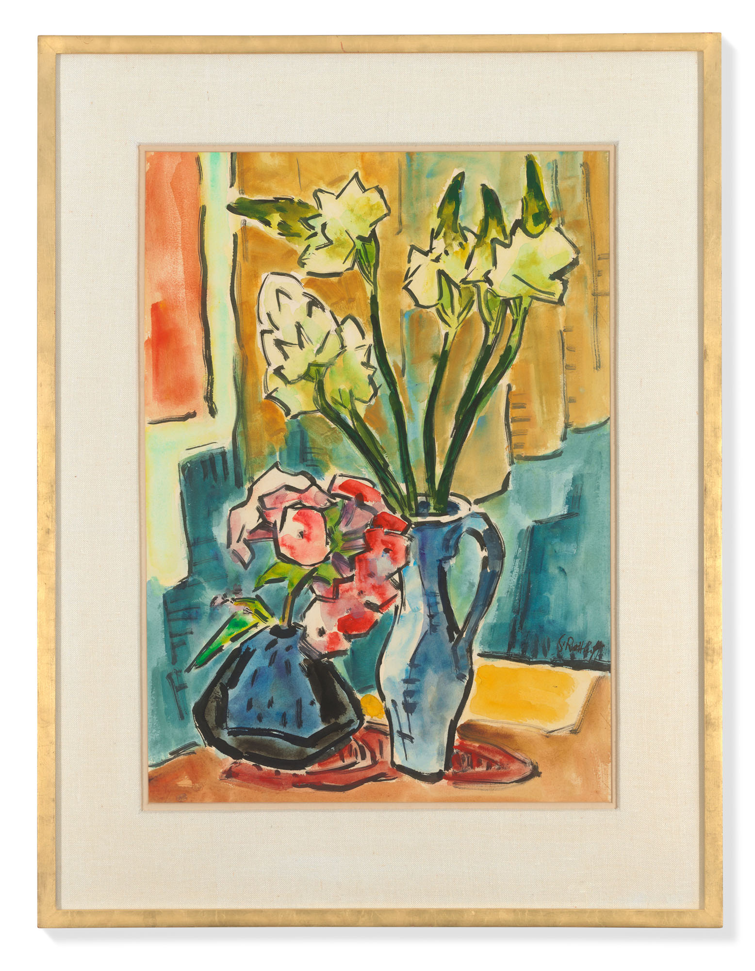 KARL SCHMIDT-ROTTLUFF (1884-1976), Phlox und Milchsterne | Christie’s