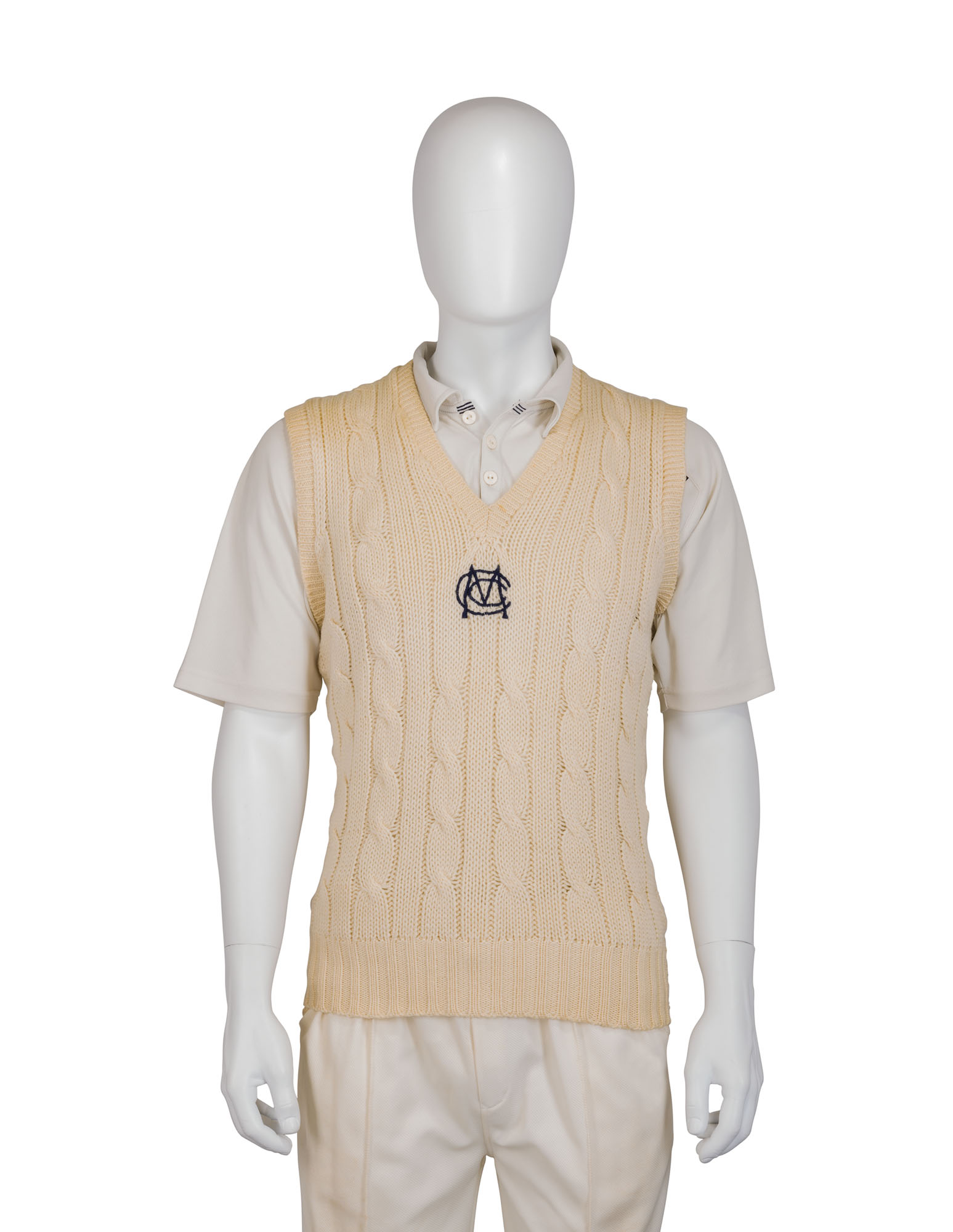 GEOFFREY BOYCOTT'S SLEEVELESS MCC SWEATER, MCC TOUR TO THE FAR EAST ...