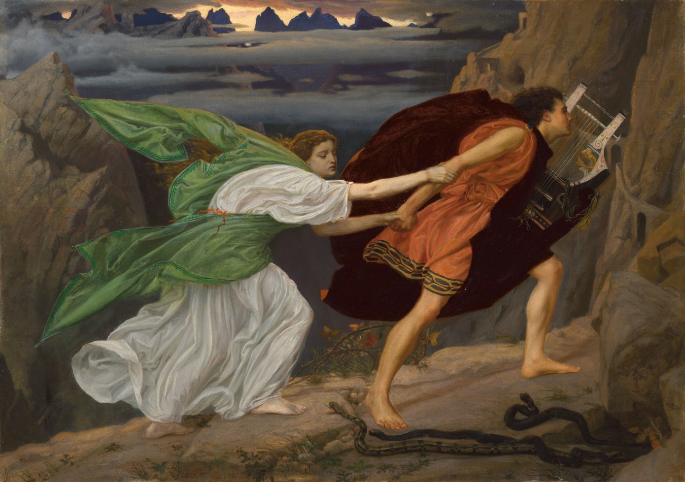 Sir Edward John Poynter, P.R.A., R.W.S. (1826-1919), Orpheus and ...