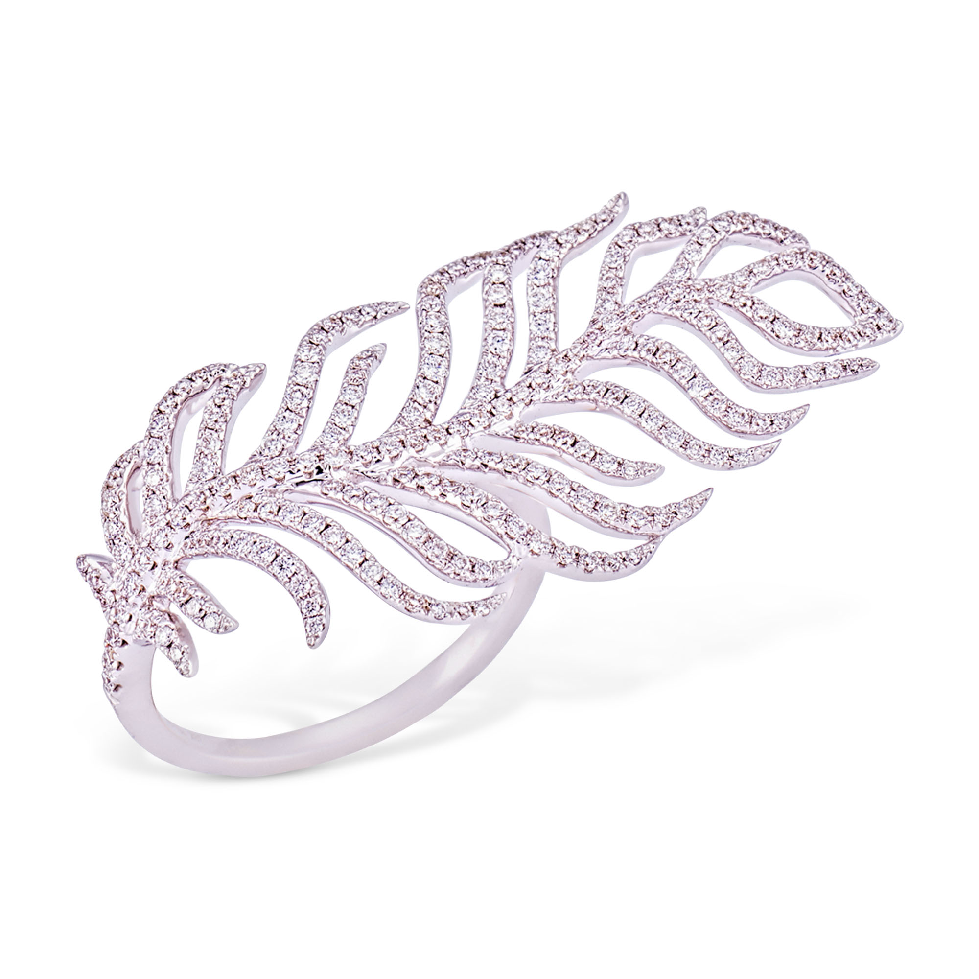 DIAMOND FEATHER RING, | Christie’s