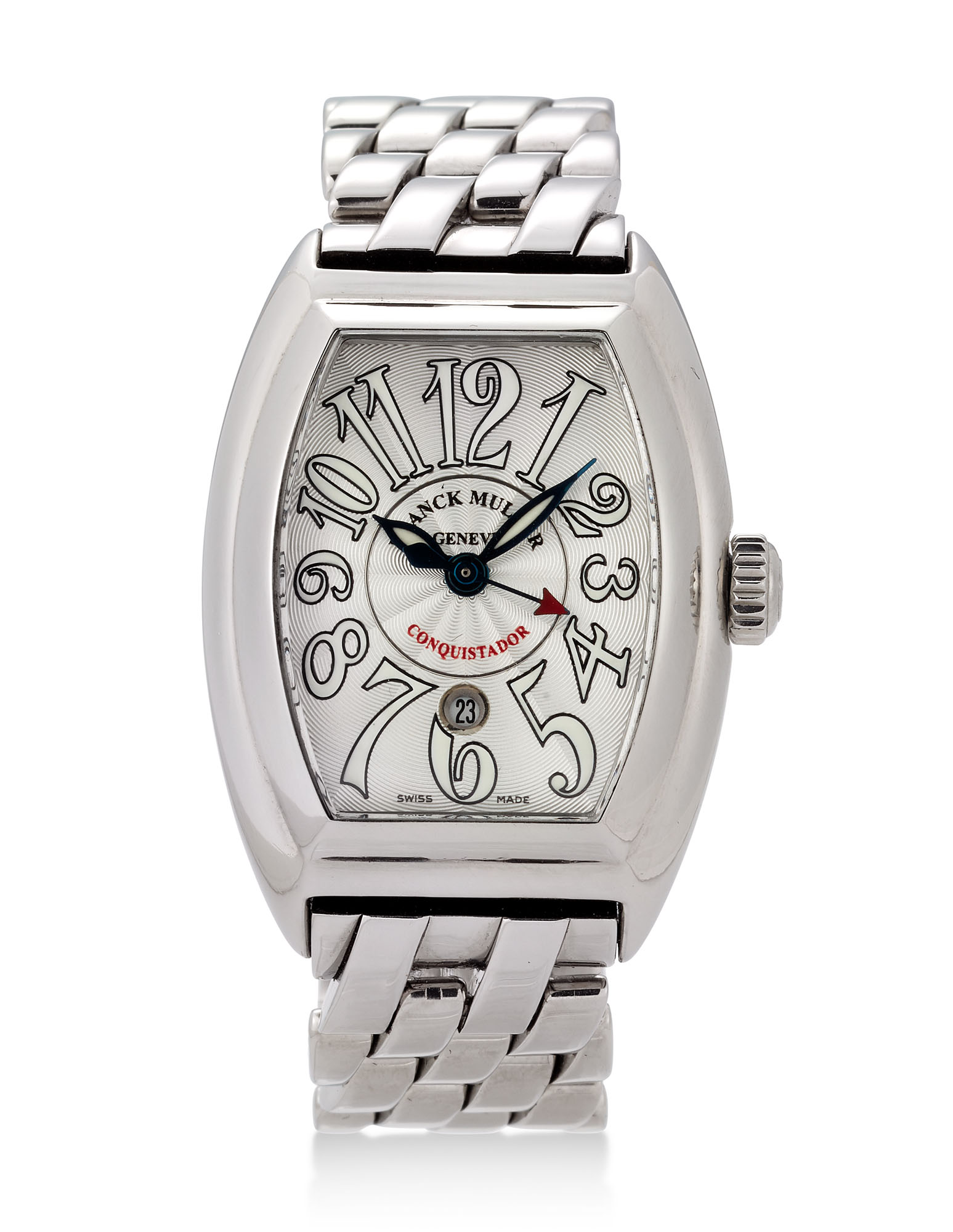 FRANCK MULLER 'CONQUISTADOR' STEEL WRISTWATCH, | Christie’s
