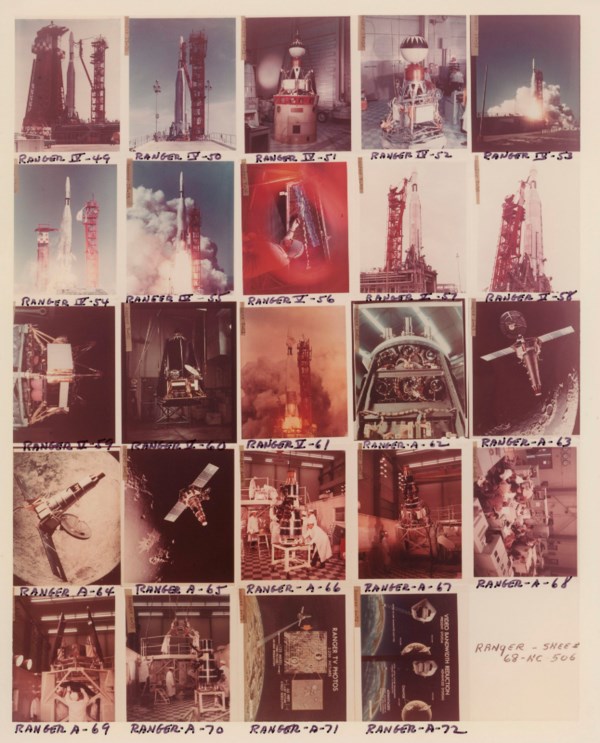 The Ranger III spacecraft; Ranger lunar missions; historic first close ...