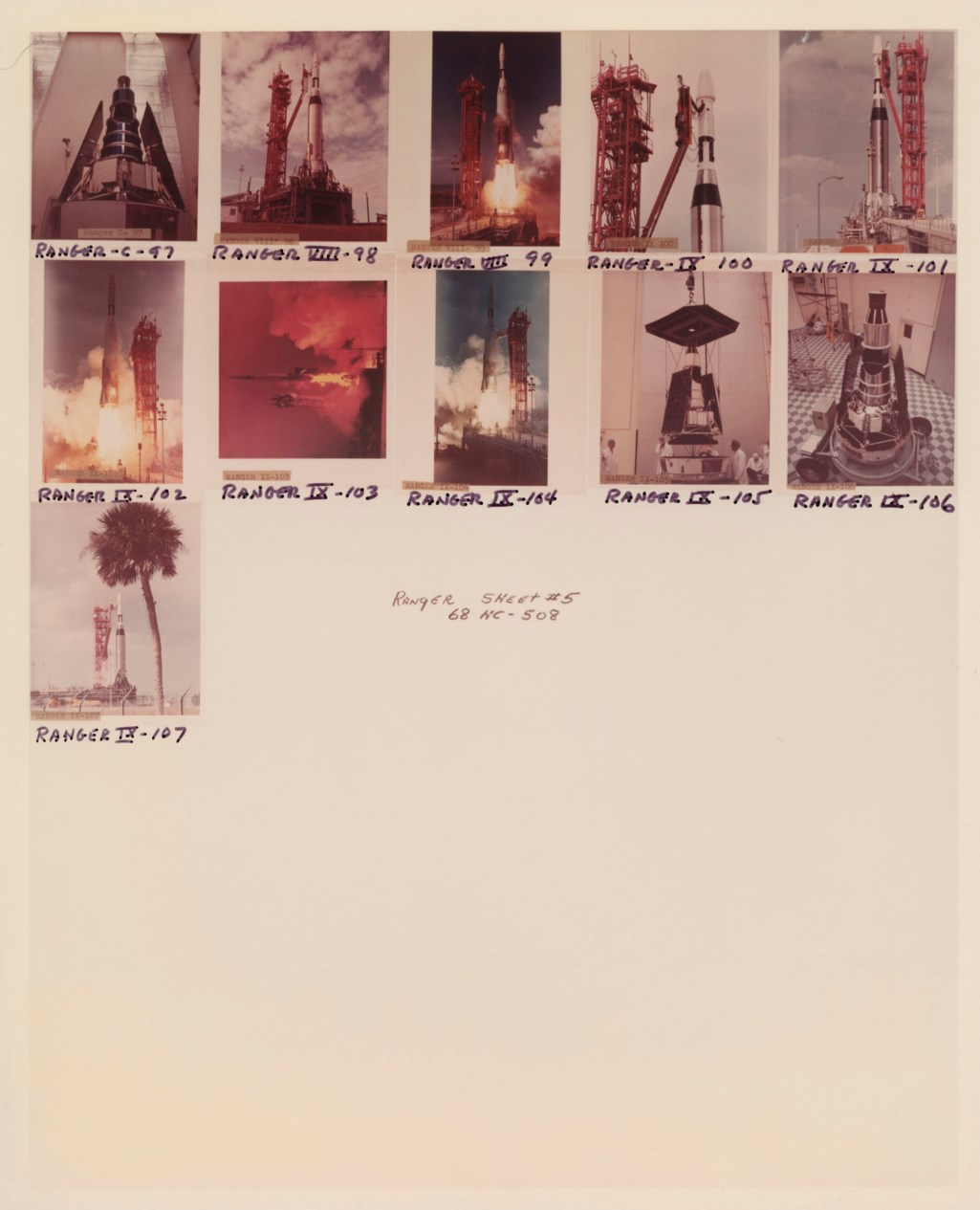 The Ranger III spacecraft; Ranger lunar missions; historic first close ...