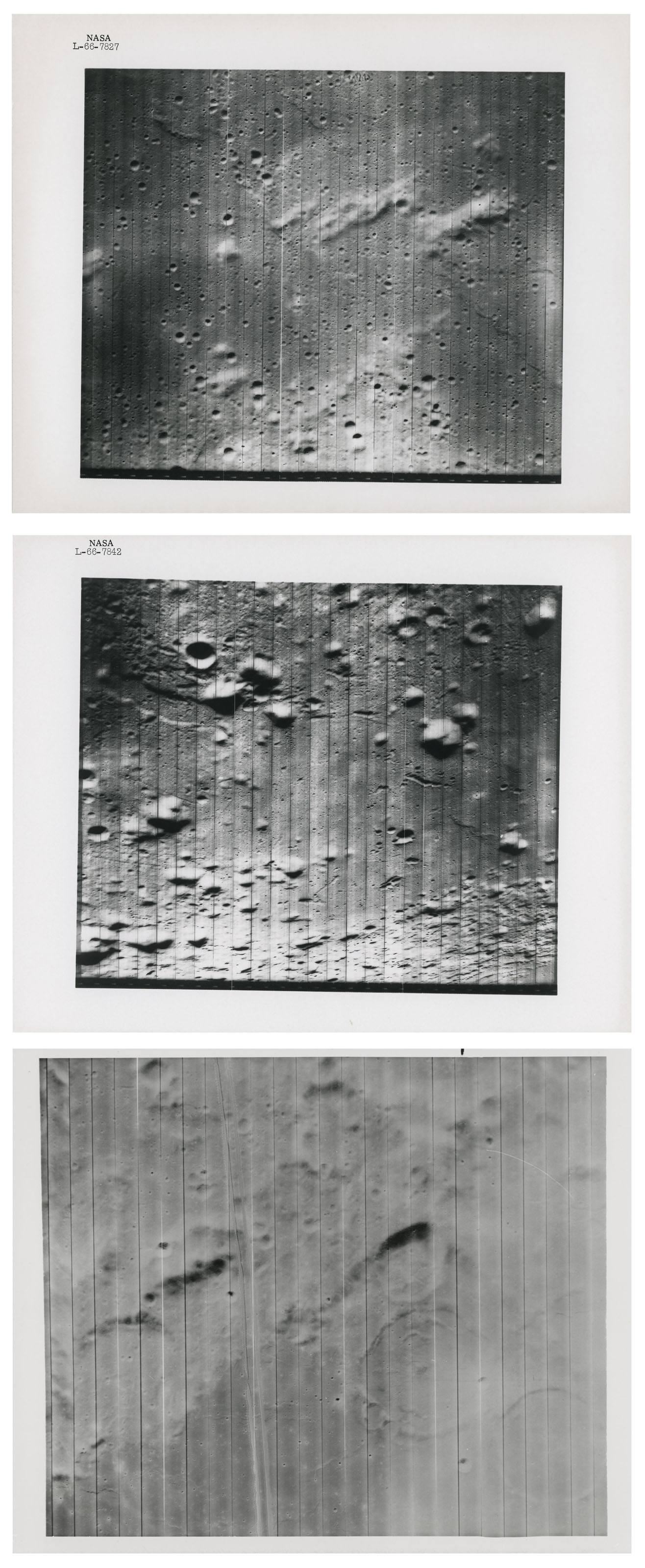 Orbital views including the first US photograph of the lunar farside ...
