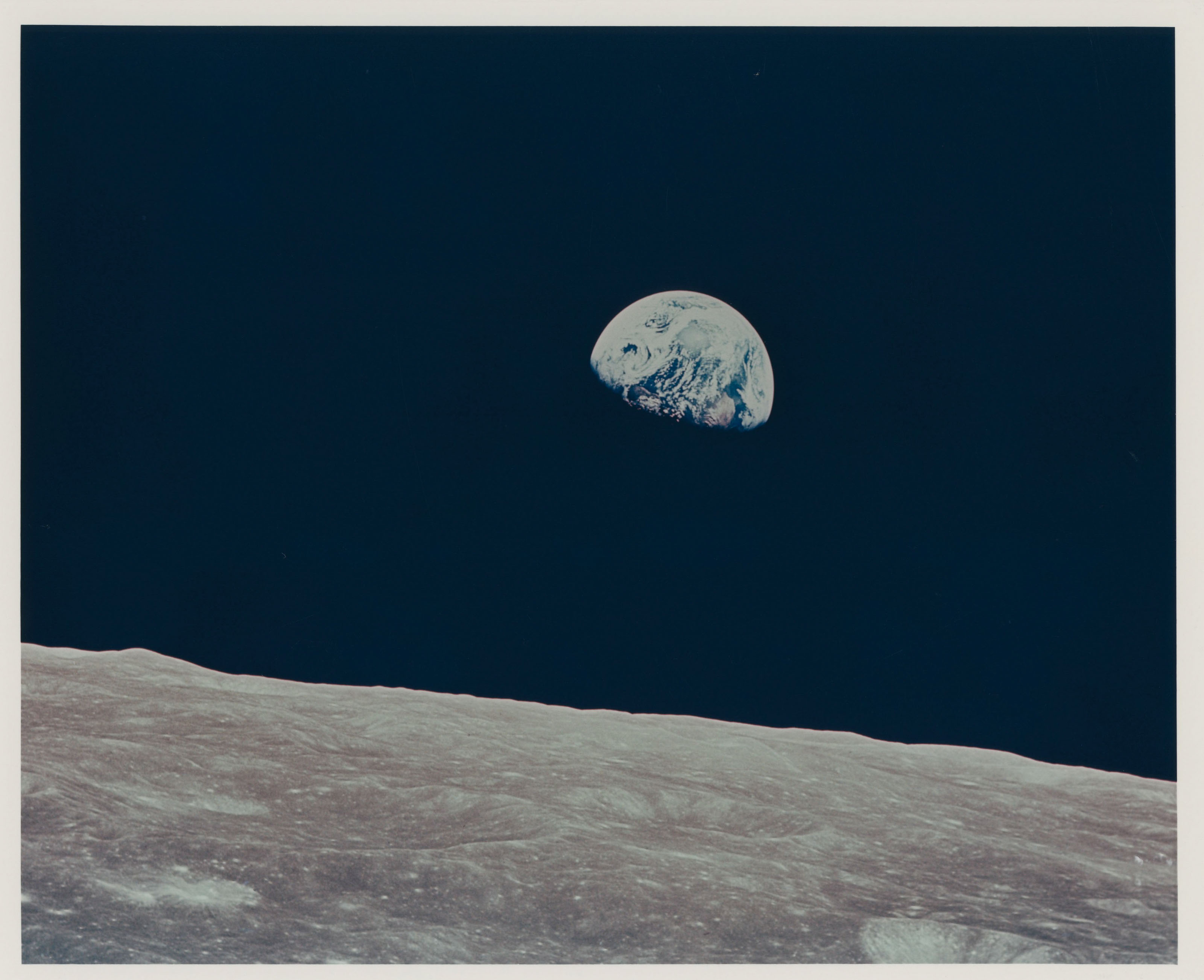 First Earthrise seen by human eyes, William Anders | Christie’s