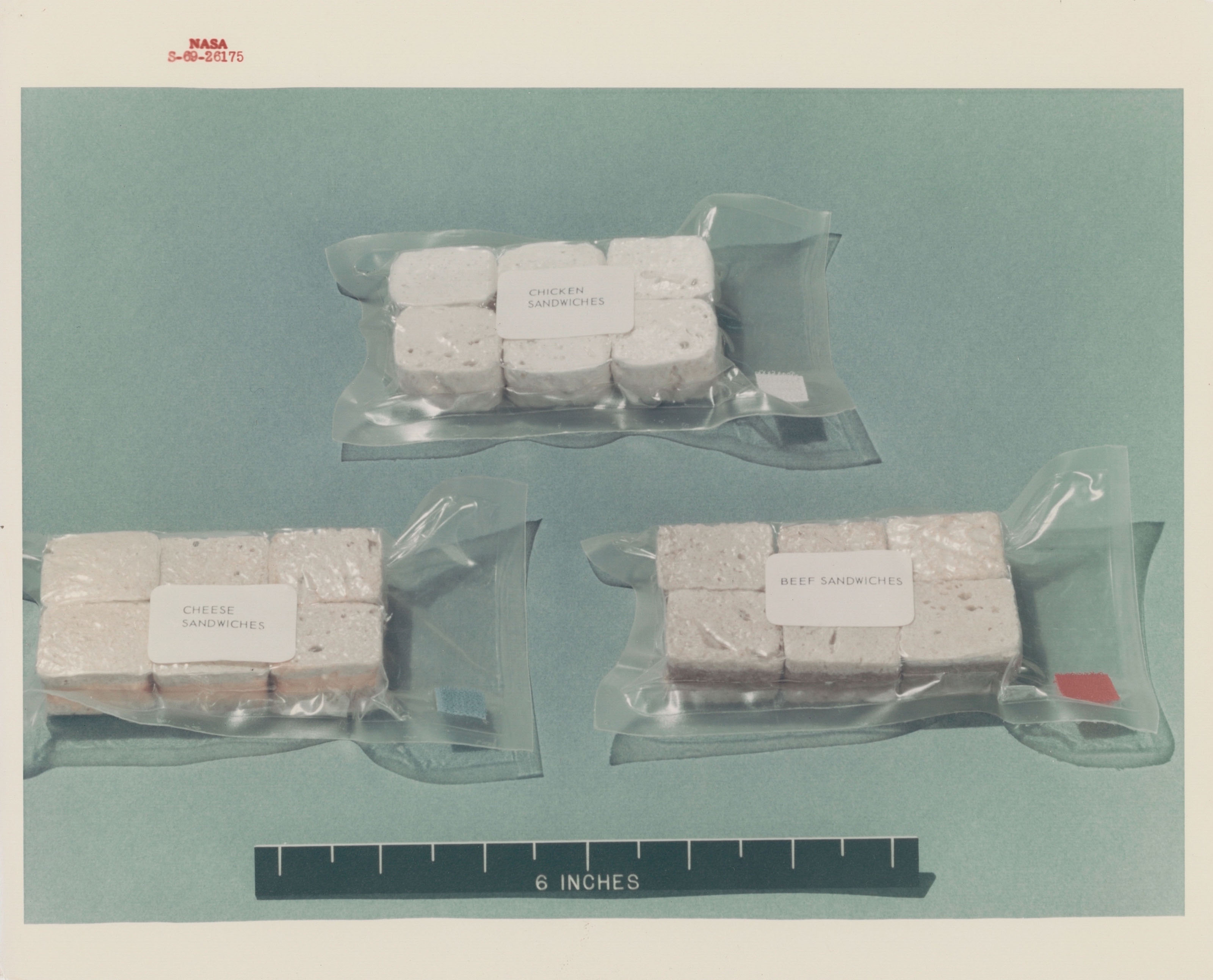 Space food; Neil Armstrong checking Buzz Aldrin’s spacesuit; Michael ...
