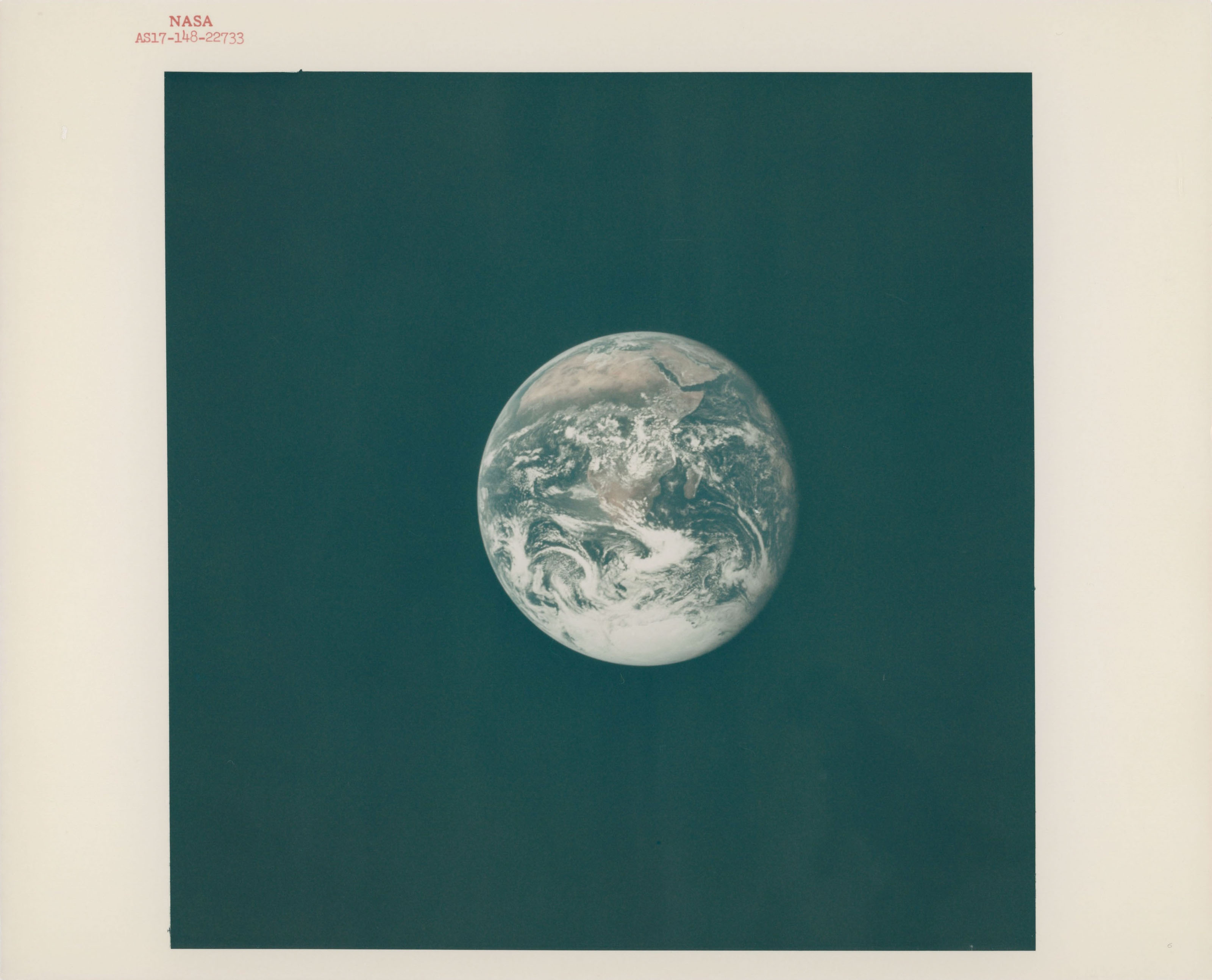 The nearly full “Blue Marble” at a distance of 45,000 km, December 7-19 ...