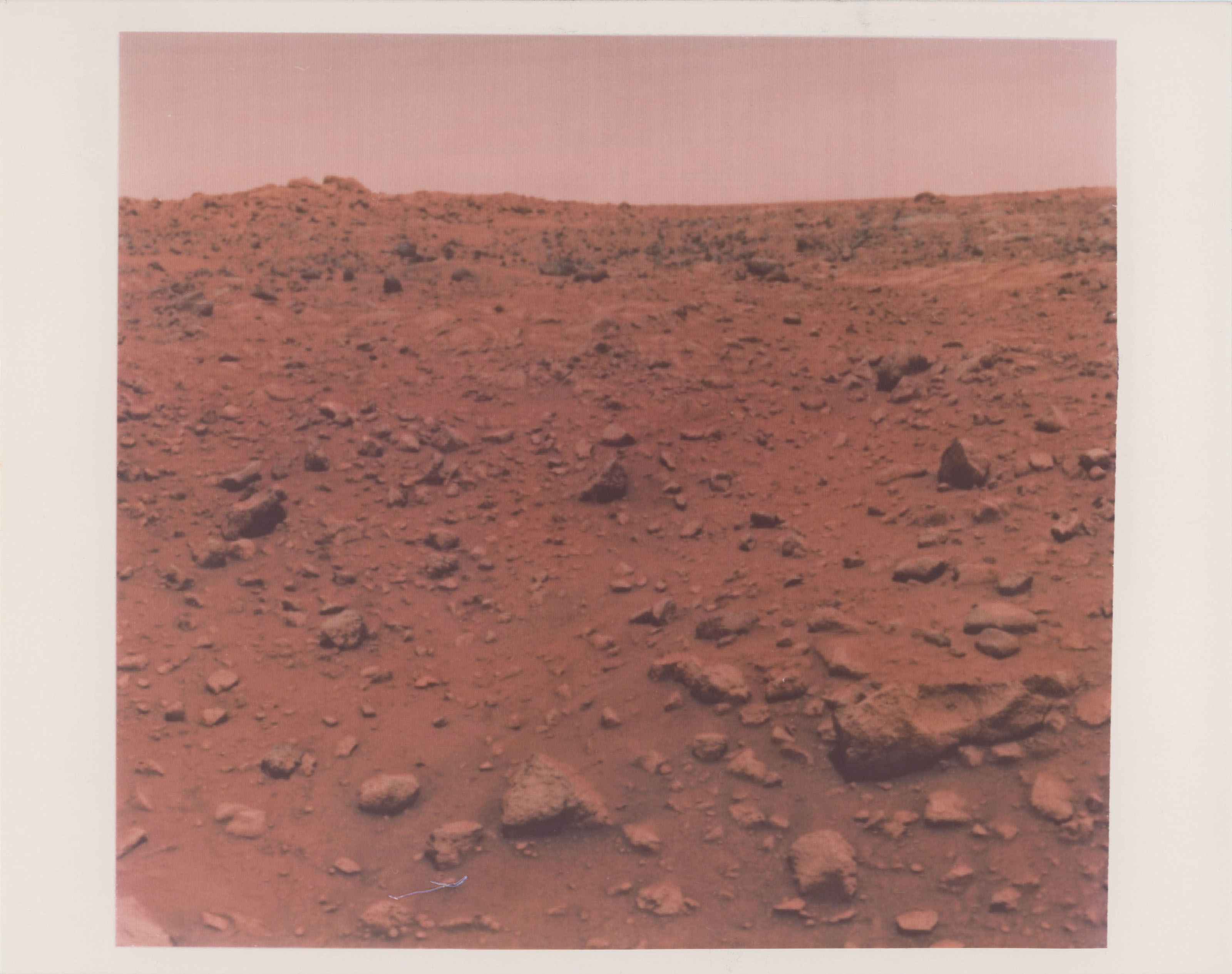 first picture from mars surface