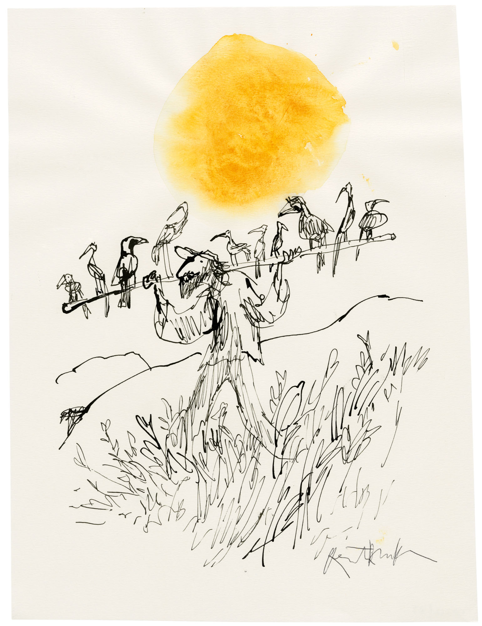 Quentin Blake (b. 1932), Sunshine Travellers #2 | Christie’s