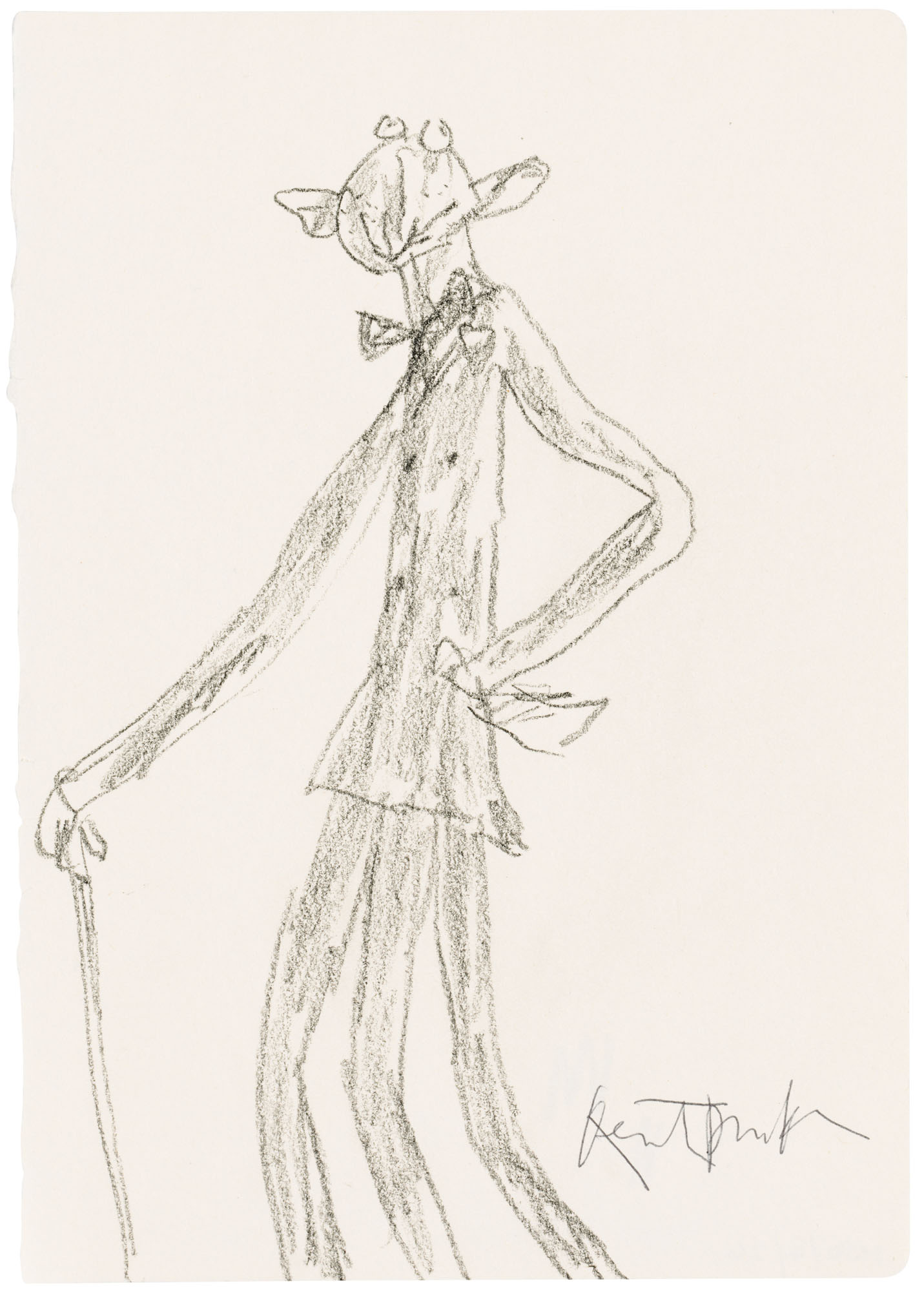 Quentin Blake (c. 1932), Men Distinction #26 | Christie’s
