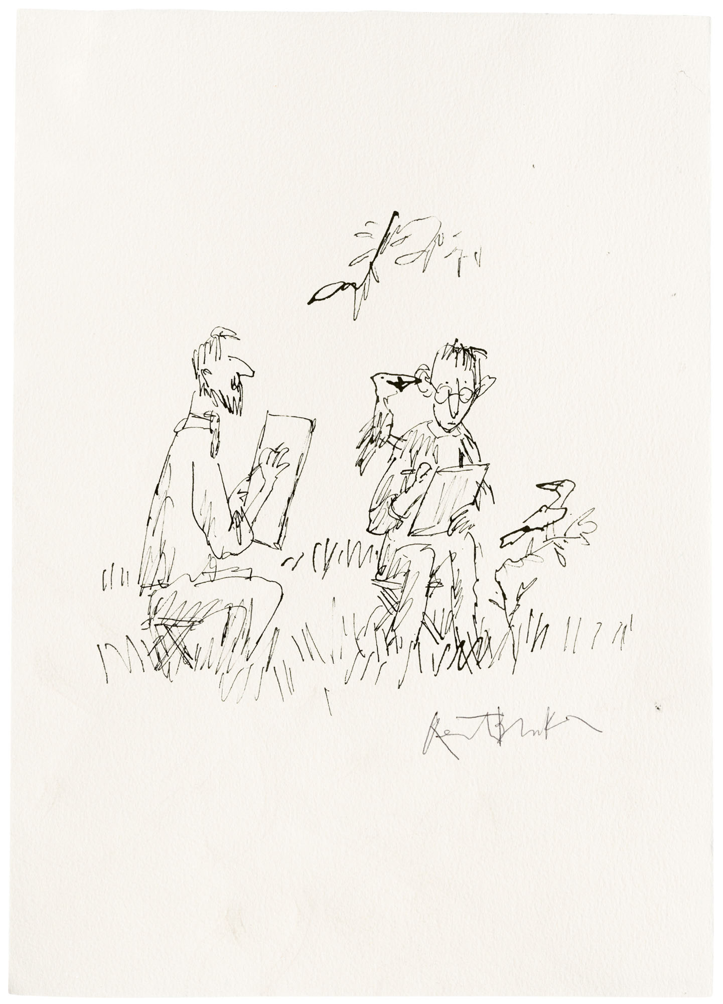 Quentin Blake (b.1932), Wildlife Artists of the Year #2 | Christie’s