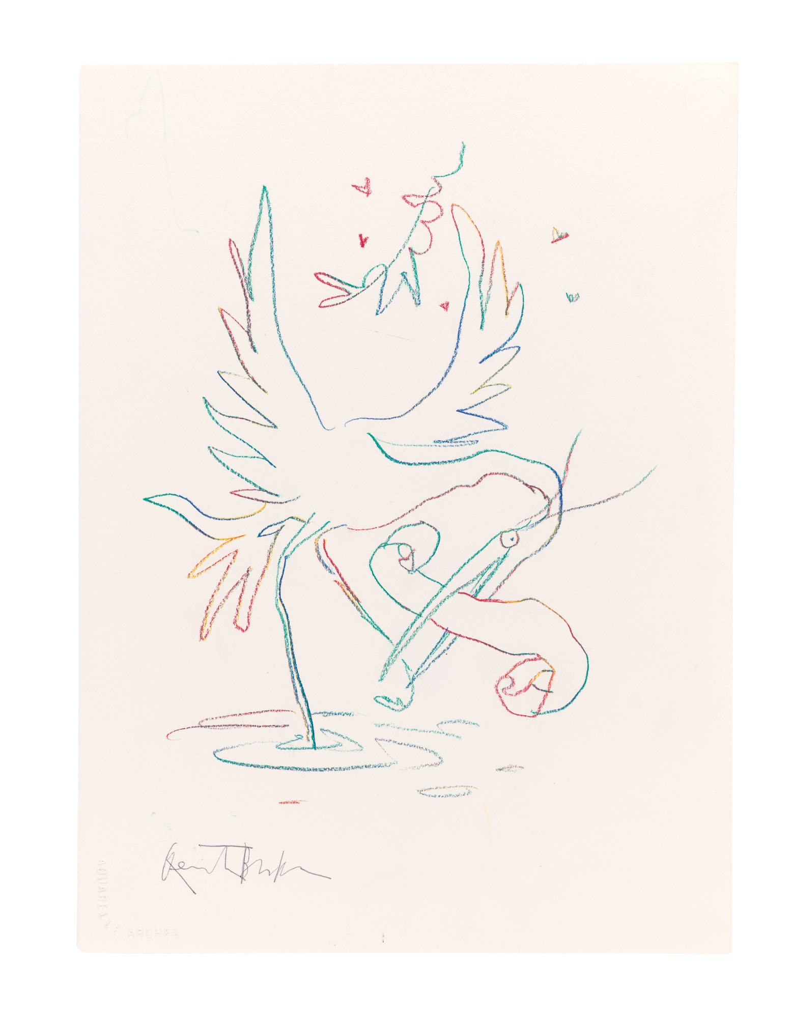Quentin Blake (b. 1932), Magic-pencil bird | Christie’s