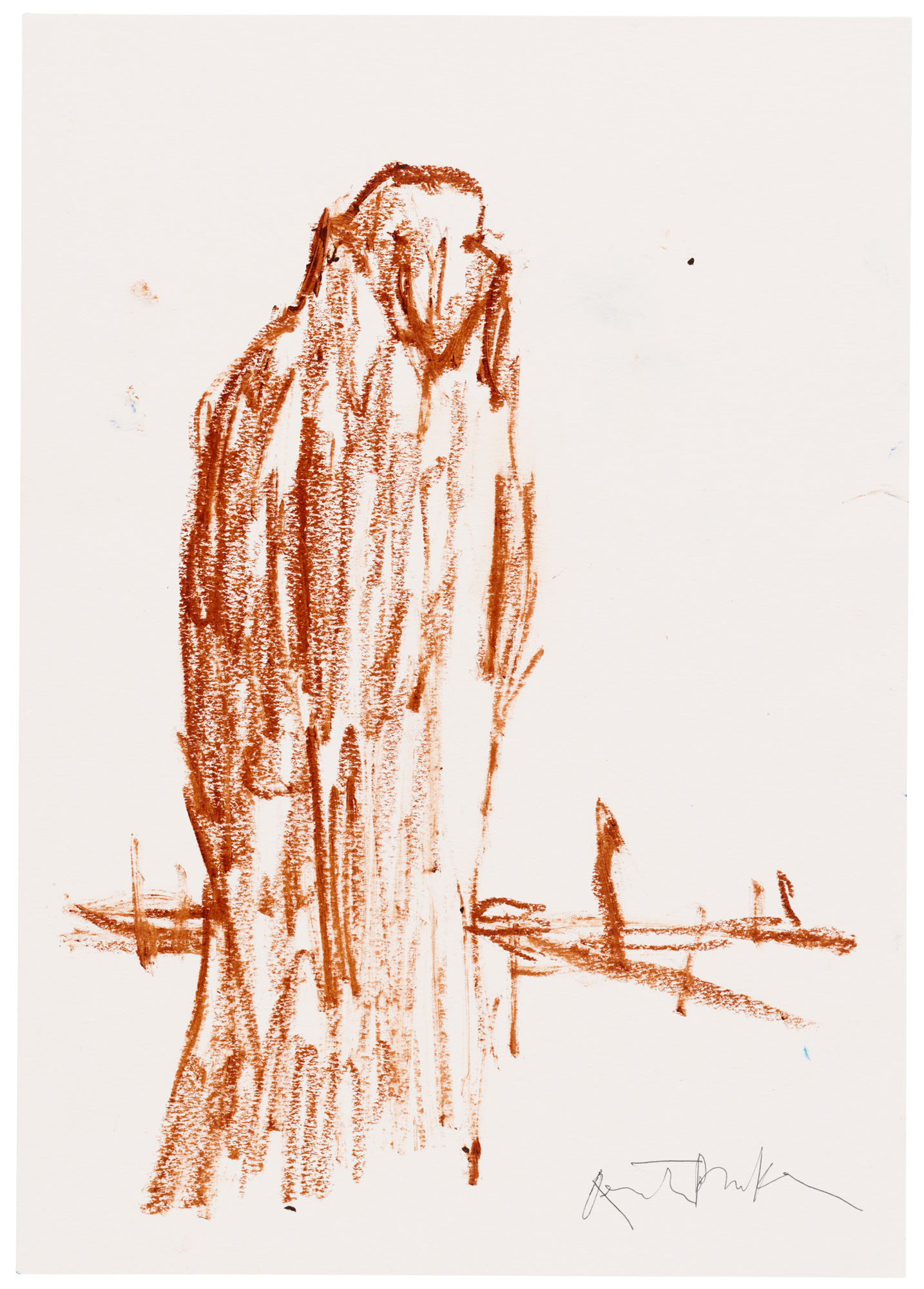 Quentin Blake (b. 1932), Full-length oil pastel portraits #1 | Christie’s