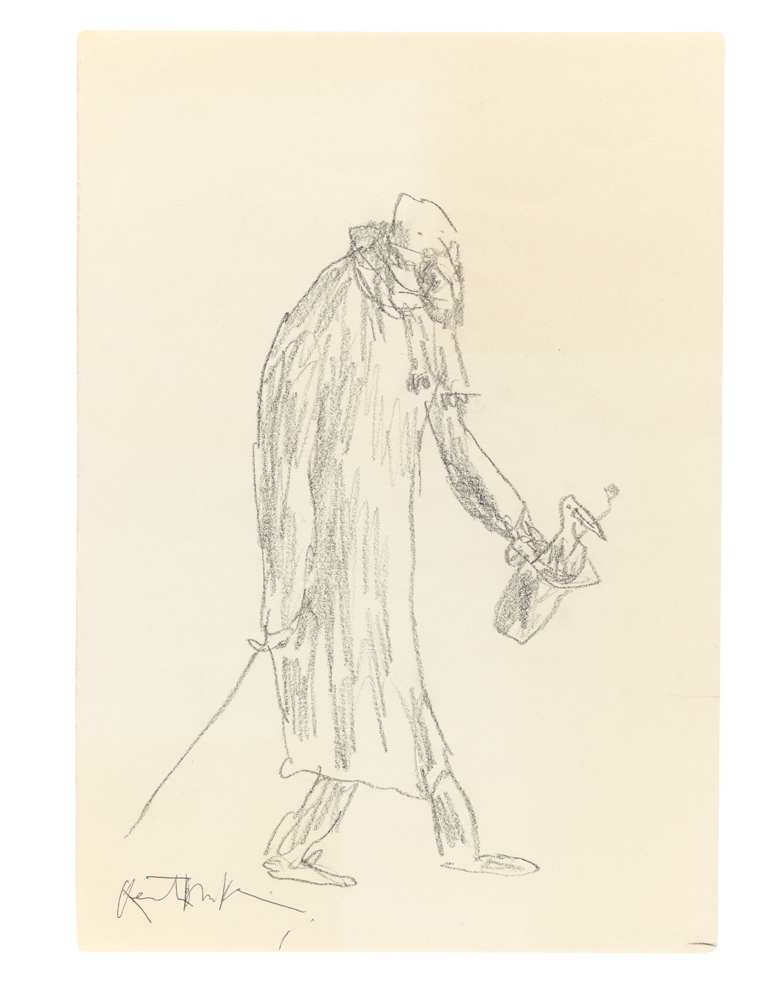 Quentin Blake (b. 1932), Walking with the birds #10 | Christie’s