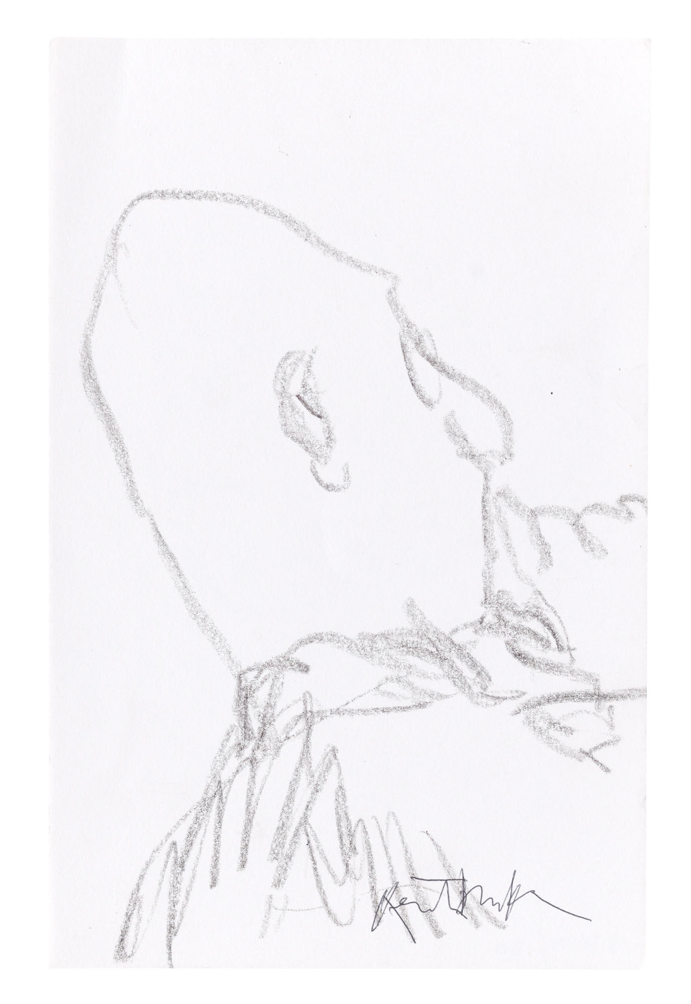 Quentin Blake (b. 1932), Thinking man | Christie’s