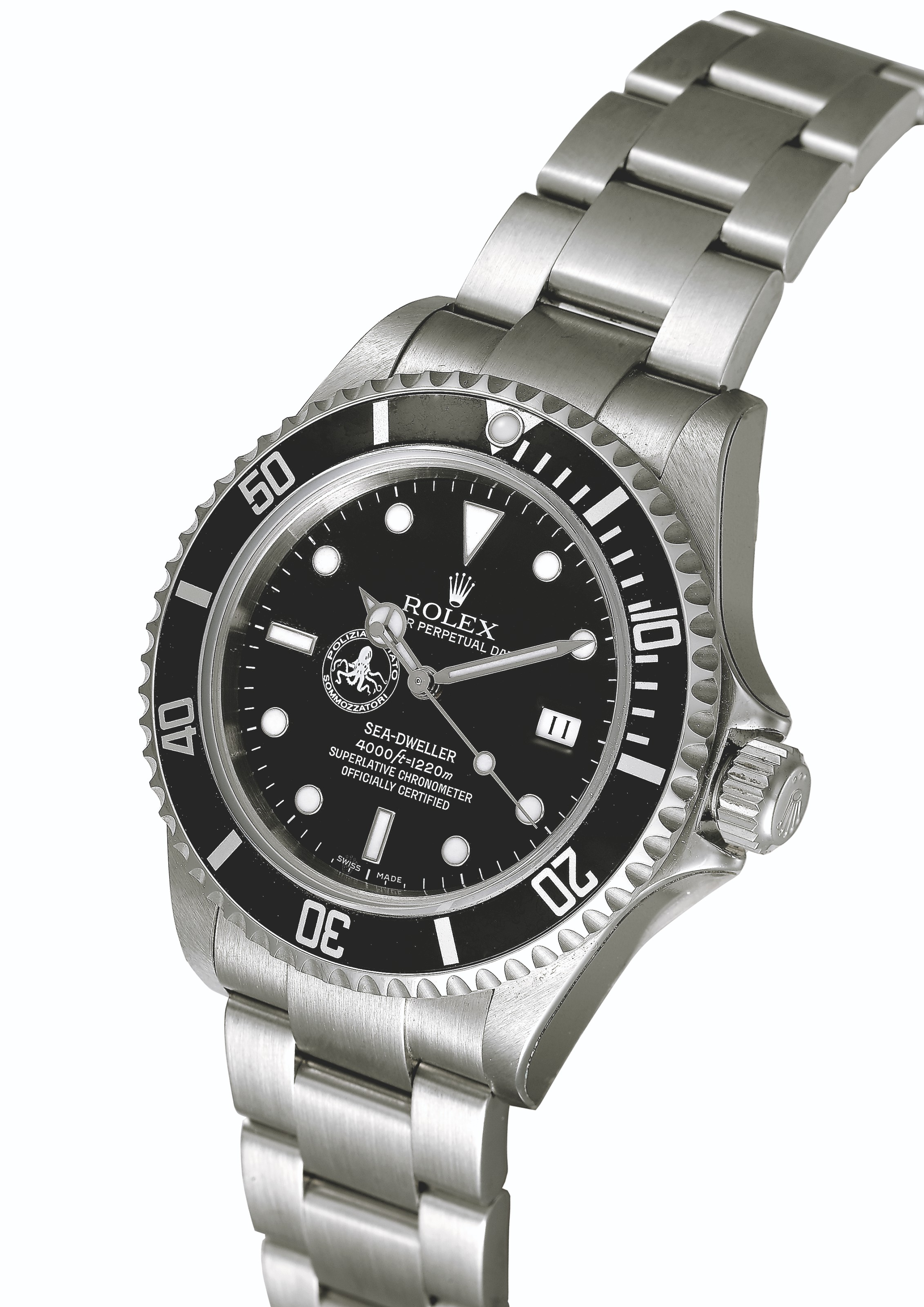 ROLEX, LIMITED EDITION STEEL SEA-DWELLER , REF, 16600 - MADE FOR THE ...