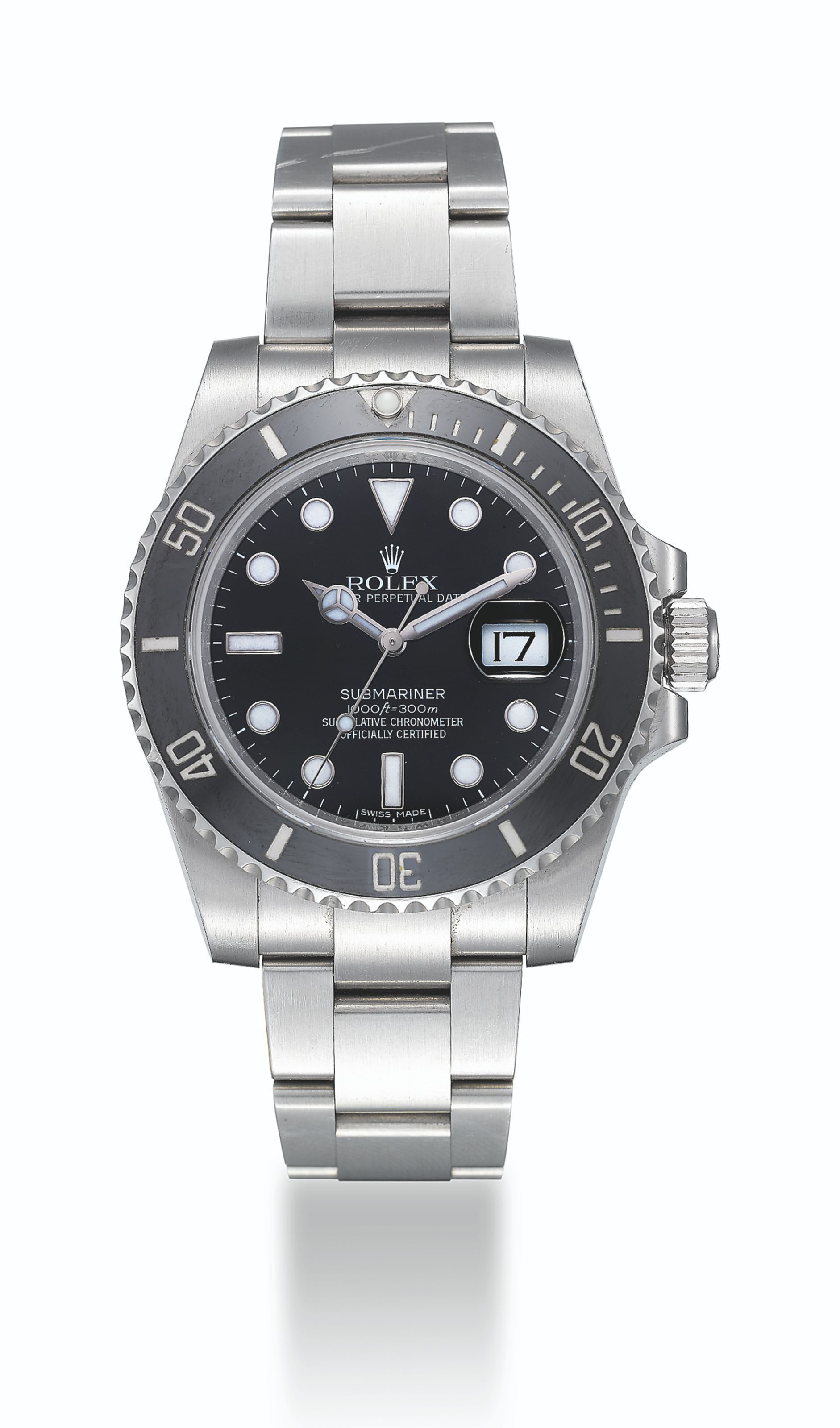 ROLEX, LIMITED EDITION STEEL SUBMARINER, REF. 116610LN - MADE FOR THE ...