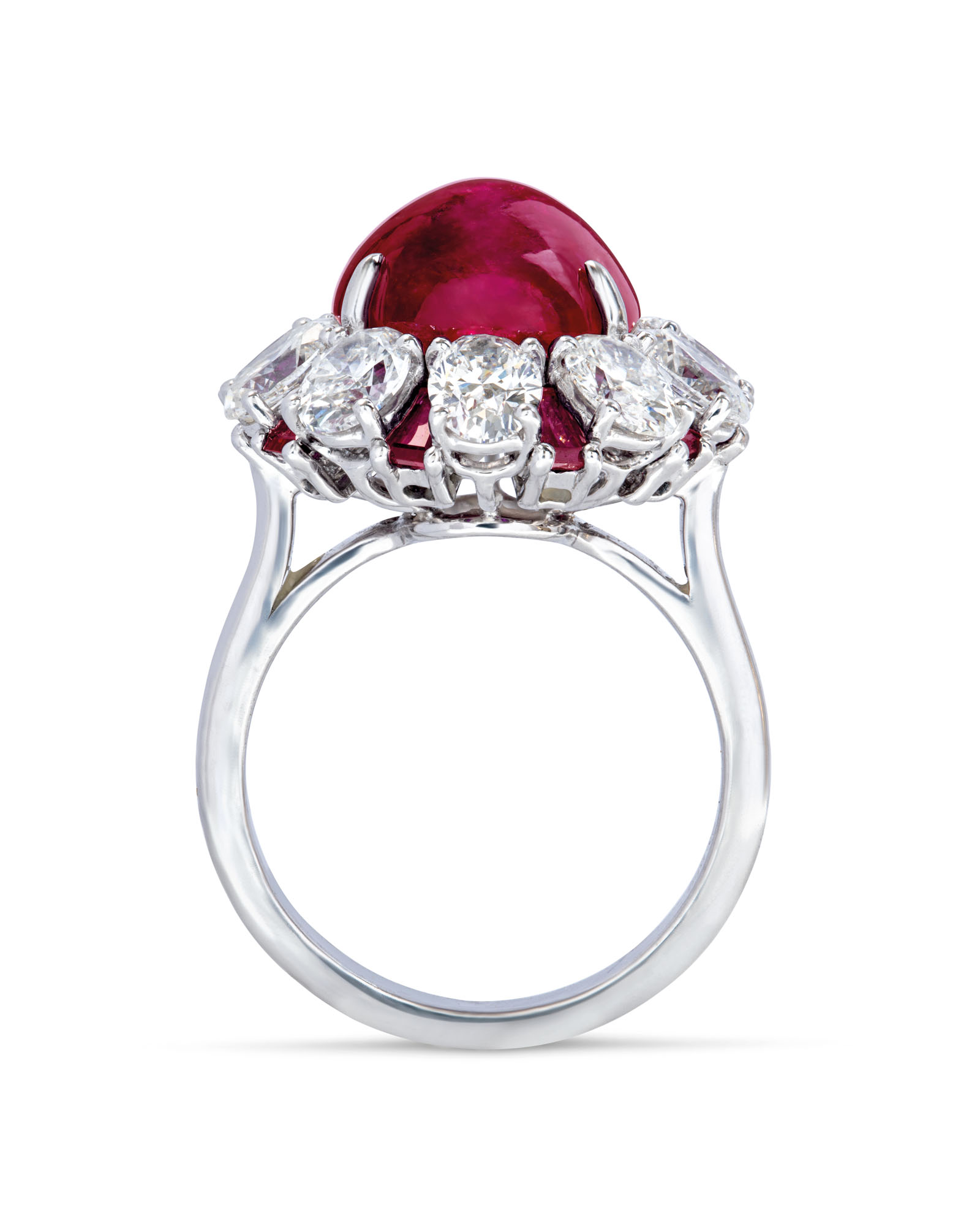 RUBY AND DIAMOND RING, HARRY WINSTON