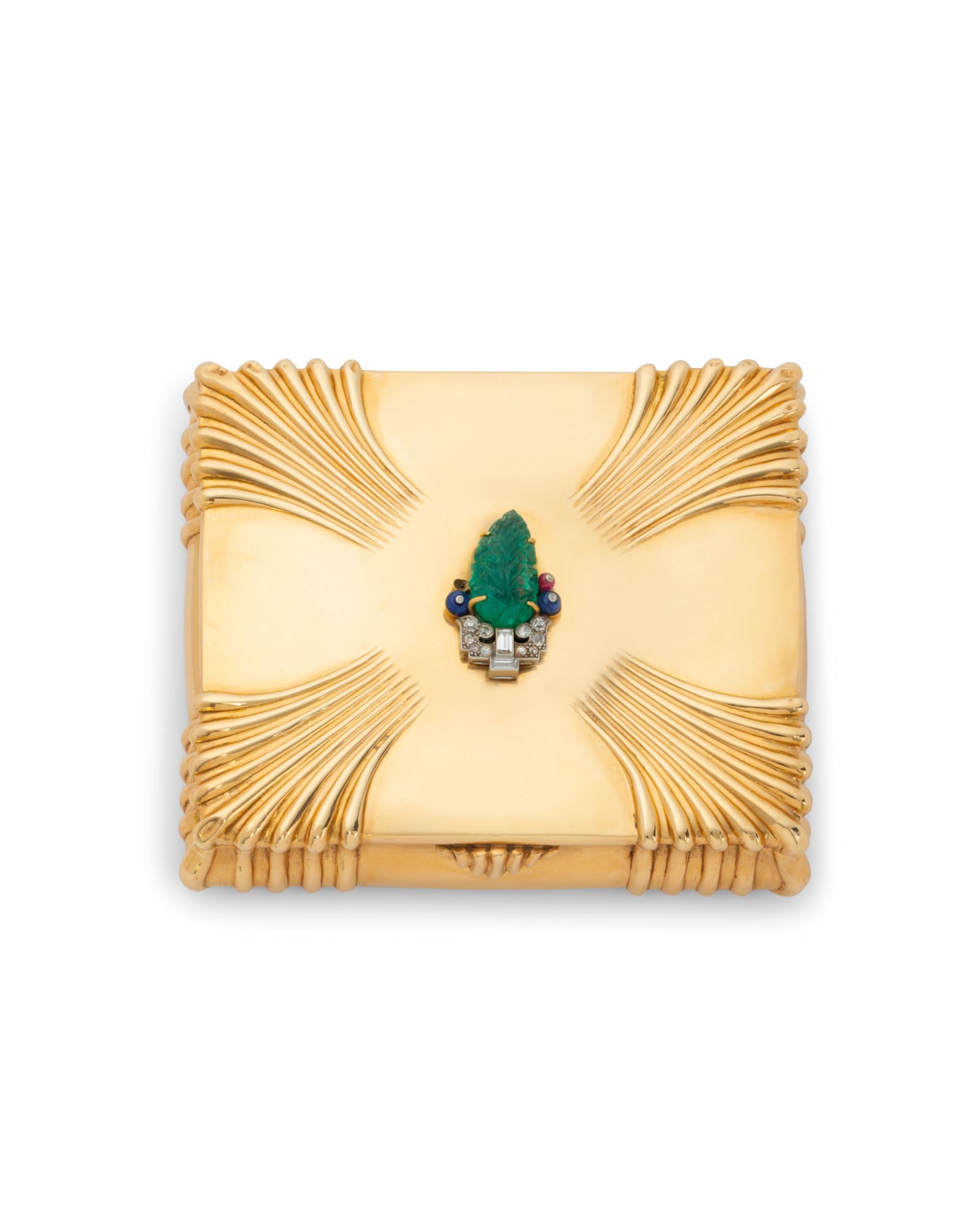 GOLD AND MULTI-GEM CASE, VERDURA | Christie's