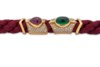 EMERALD AND RUBY ROPE NECKLACE, BULGARI | Christie's