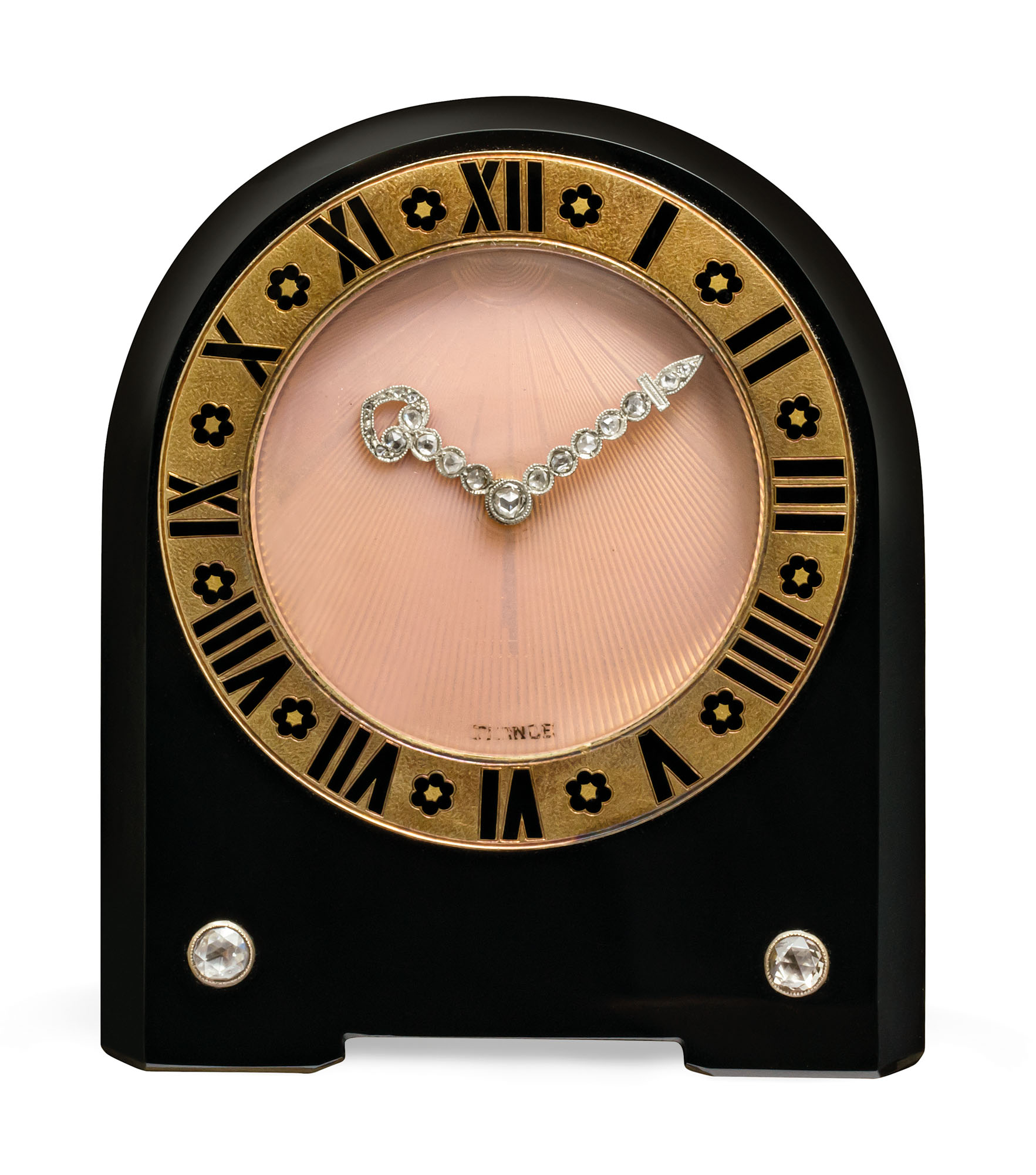 onyx table top clock