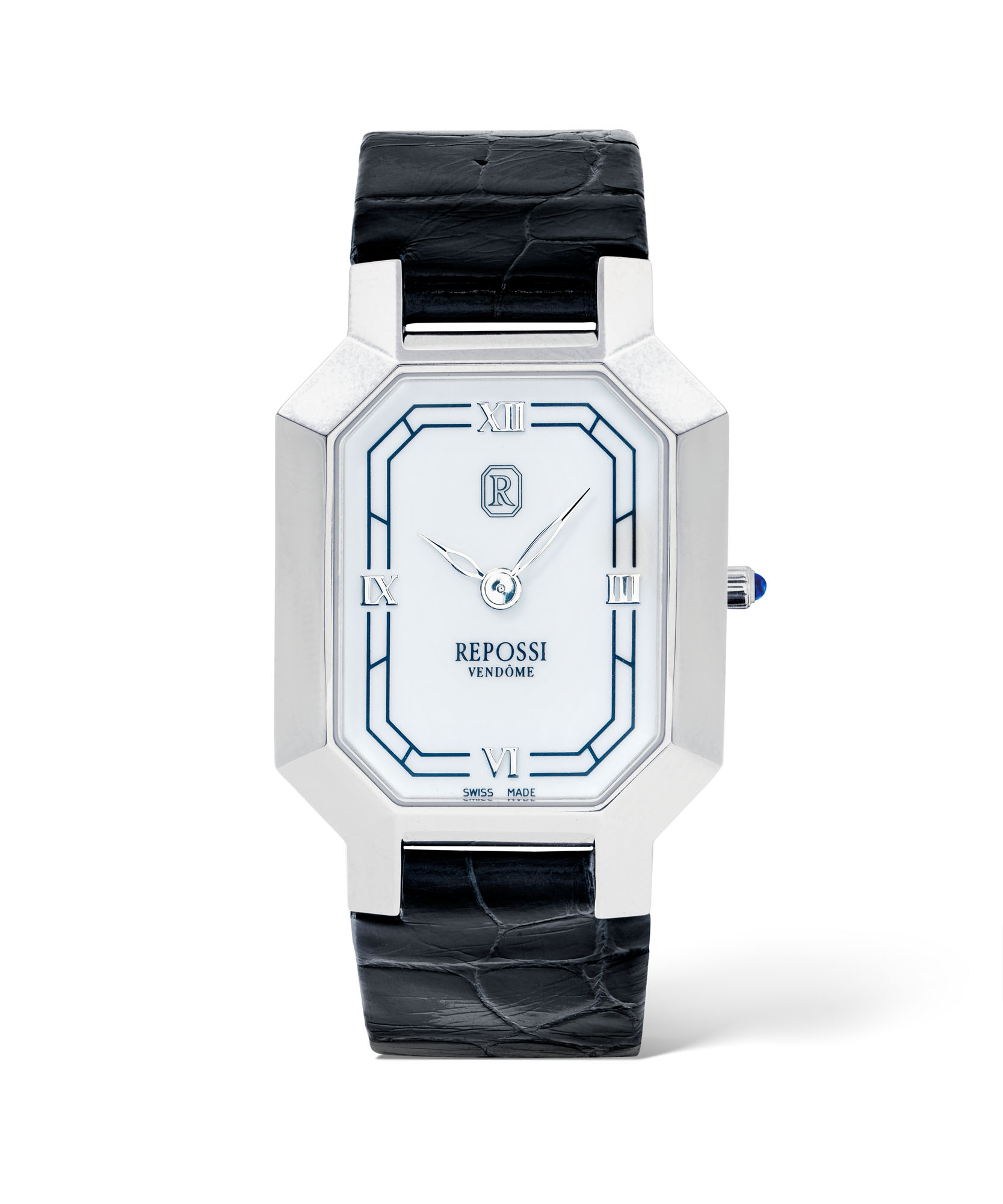 NO RESERVE - REPOSSI STAINLESS STEEL WRISTWATCH, | Christie’s