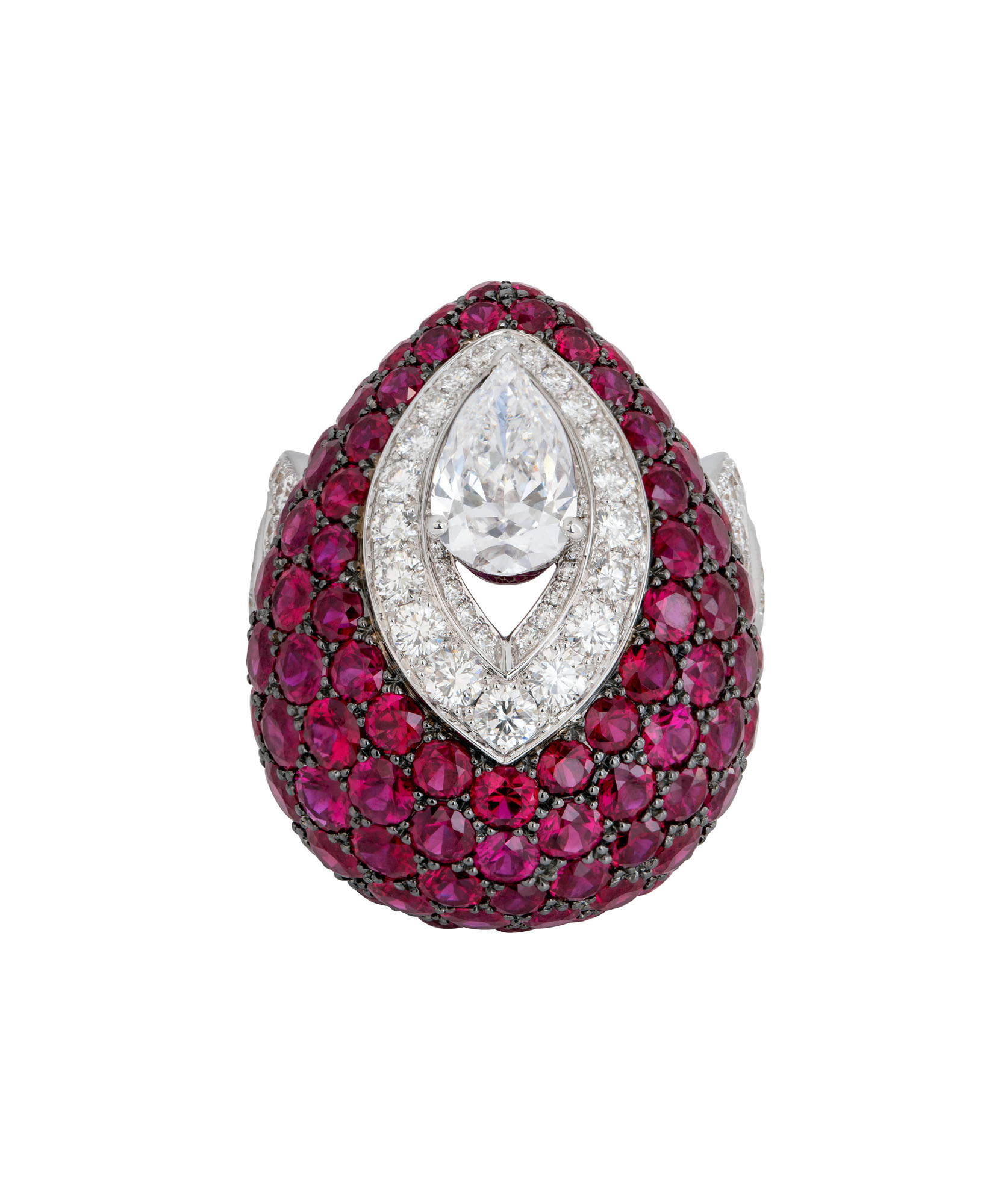 NO RESERVE - GRAFF RUBY AND DIAMOND RING WITH GIA REPORT, | Christie’s