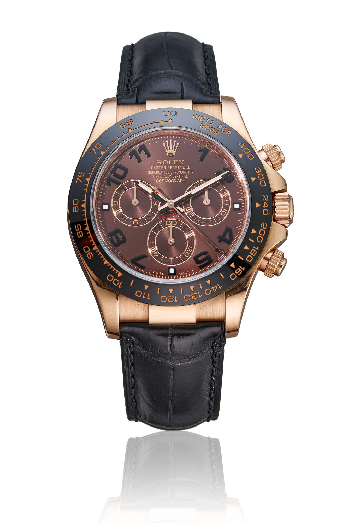 ROLEX, PINK GOLD “EVEROSE” COSMOGRAPH DAYTONA, REF. 116515LN, CASE NO ...